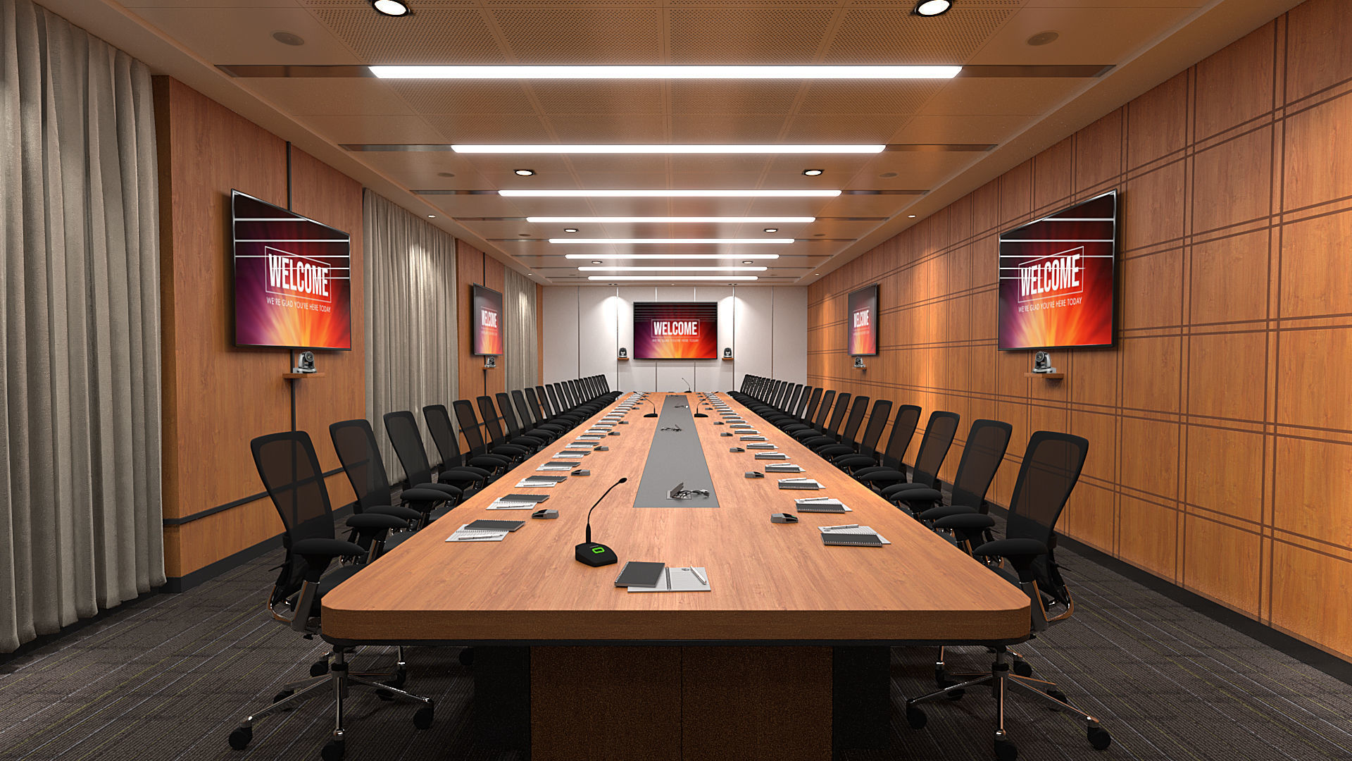 Conference Room 3D model | CGTrader