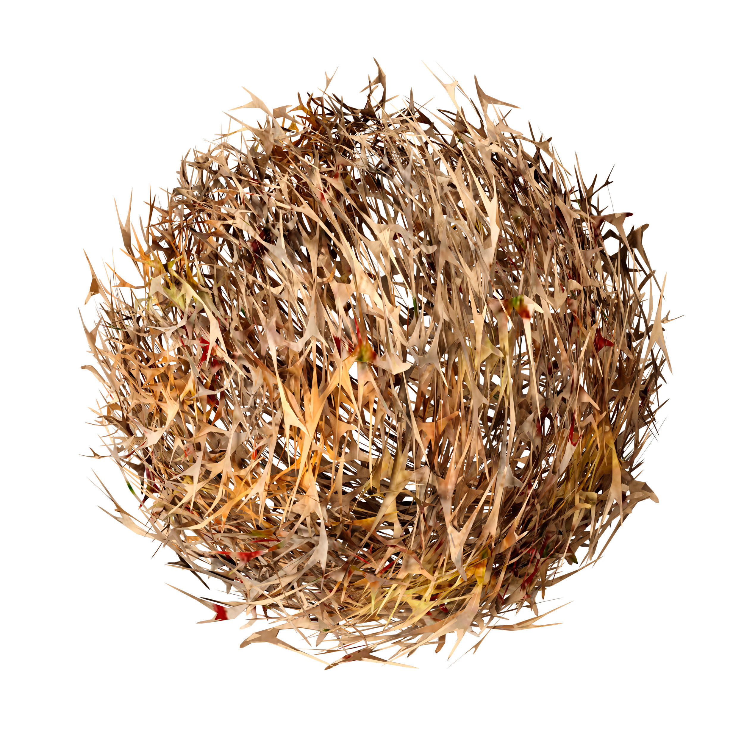 tumbleweed hay bush 3D model | CGTrader