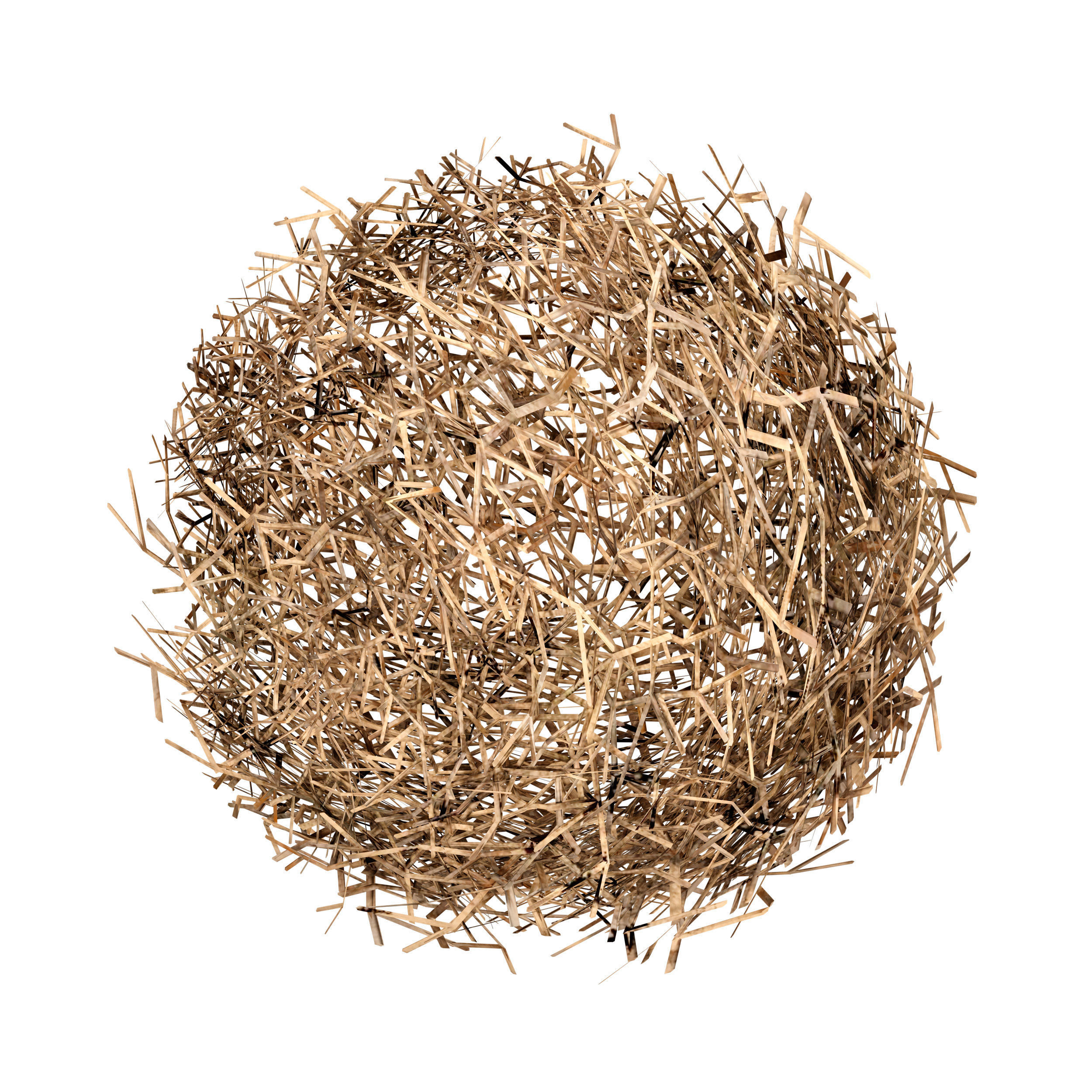 tumbleweed hay bush 3D model | CGTrader
