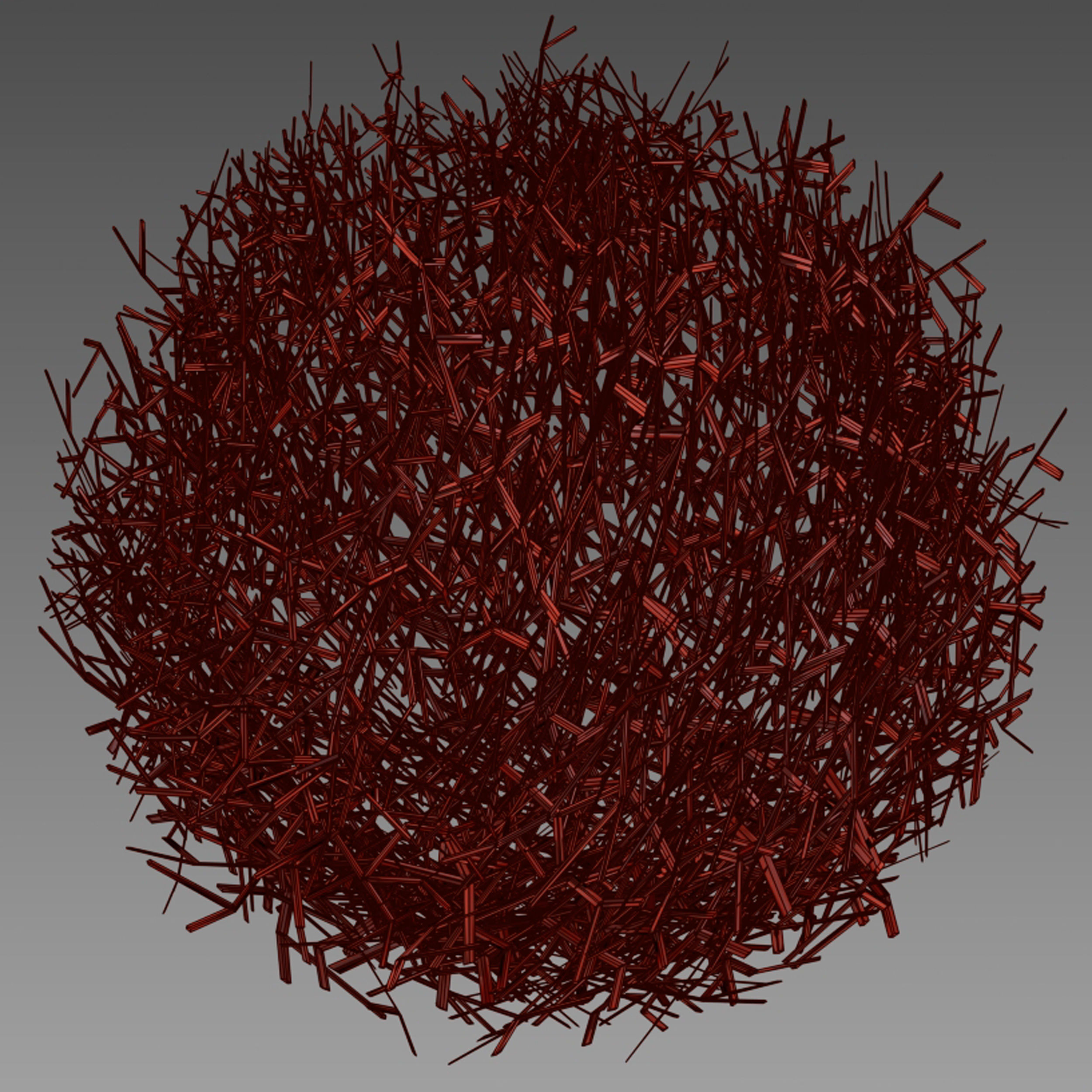 tumbleweed hay bush 3D model | CGTrader