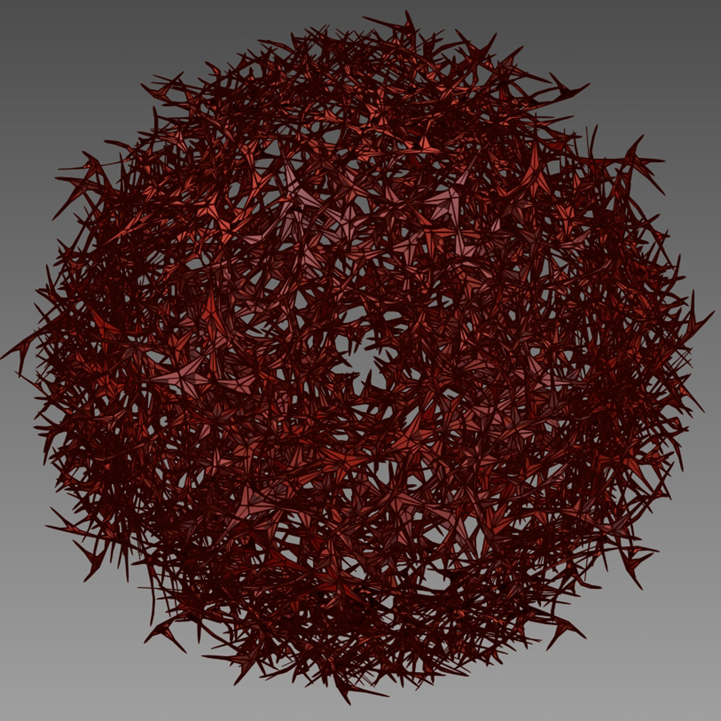 tumbleweed hay bush 3D model | CGTrader