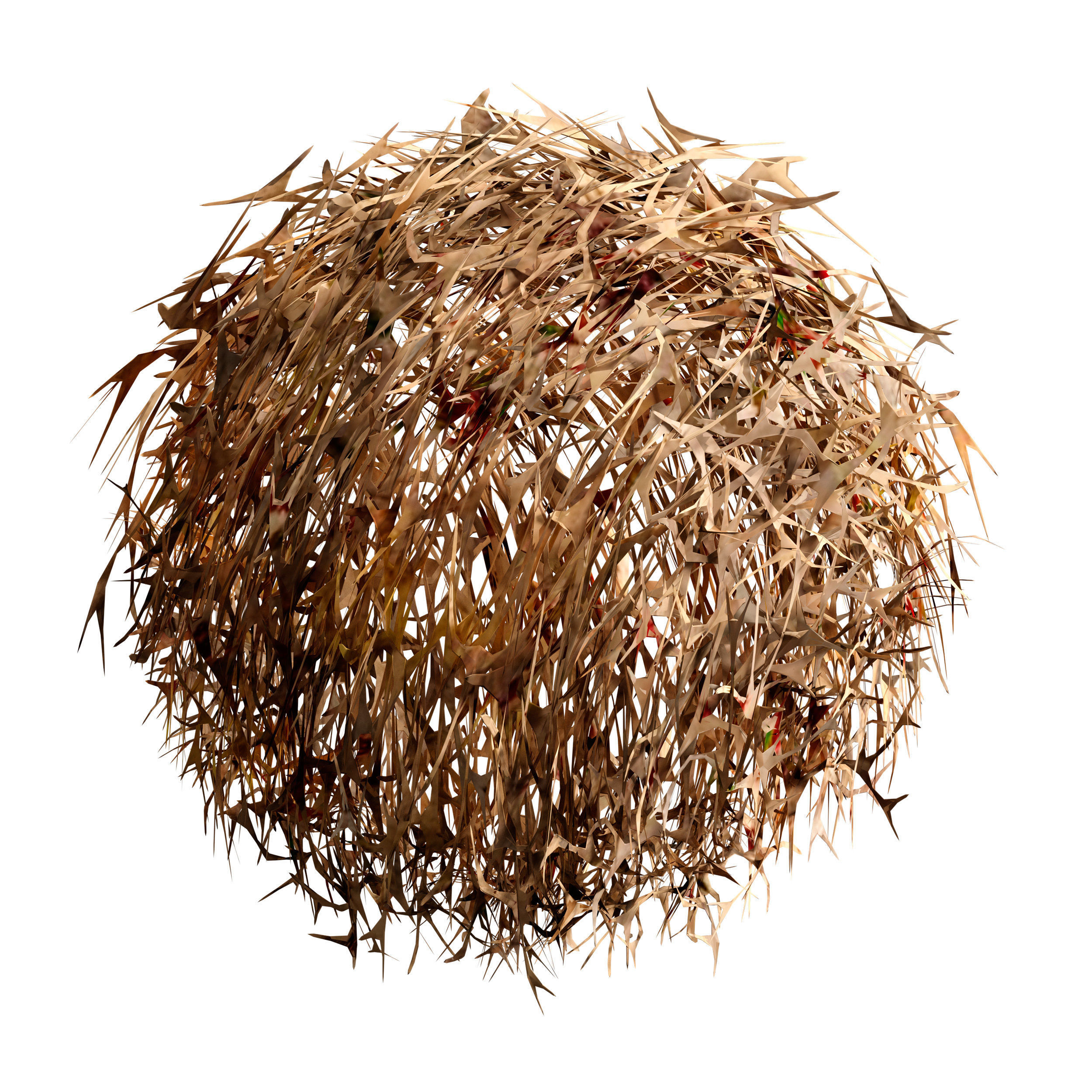 tumbleweed hay bush 3D model | CGTrader