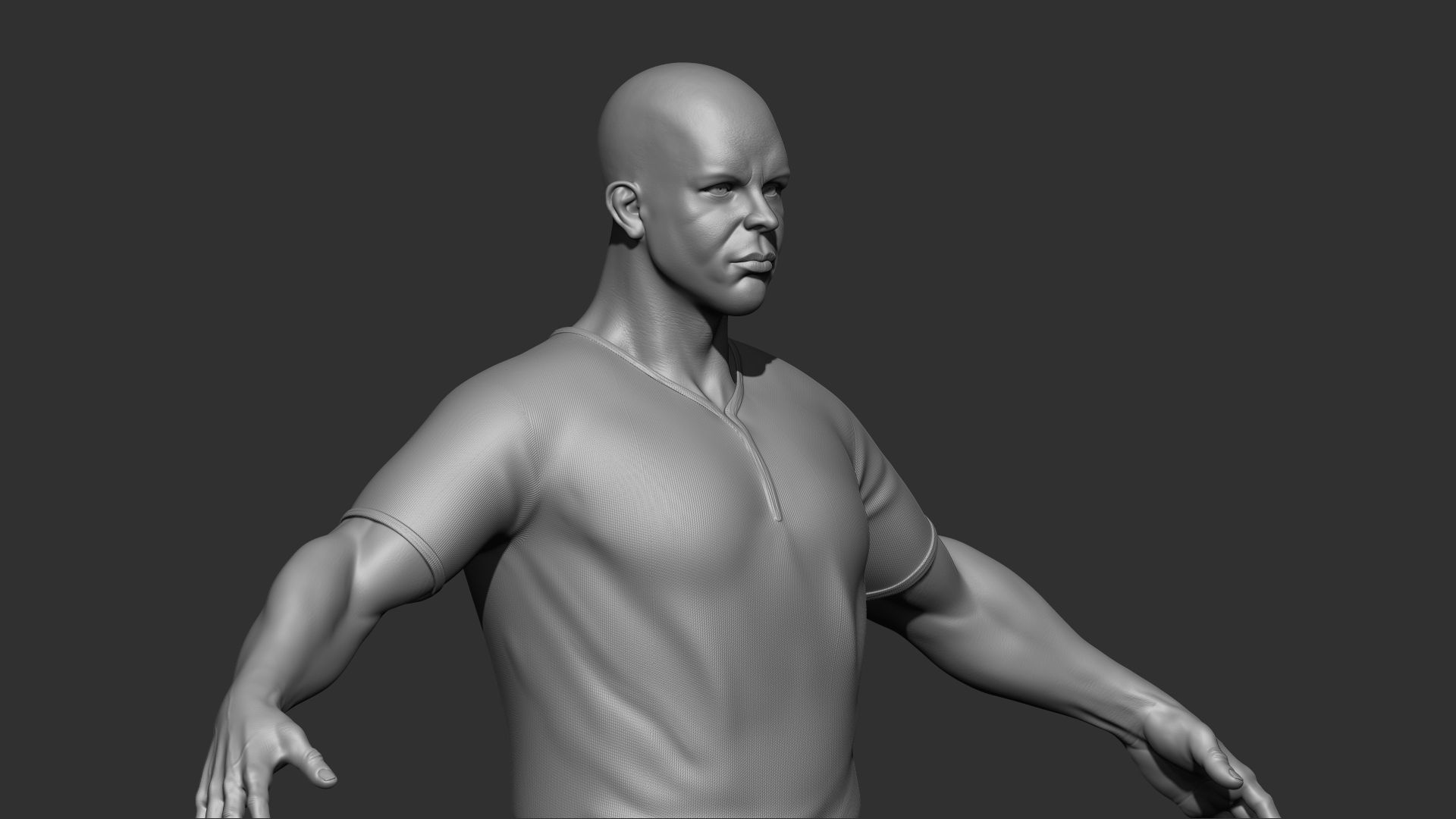 male body 3d print 3D model | CGTrader