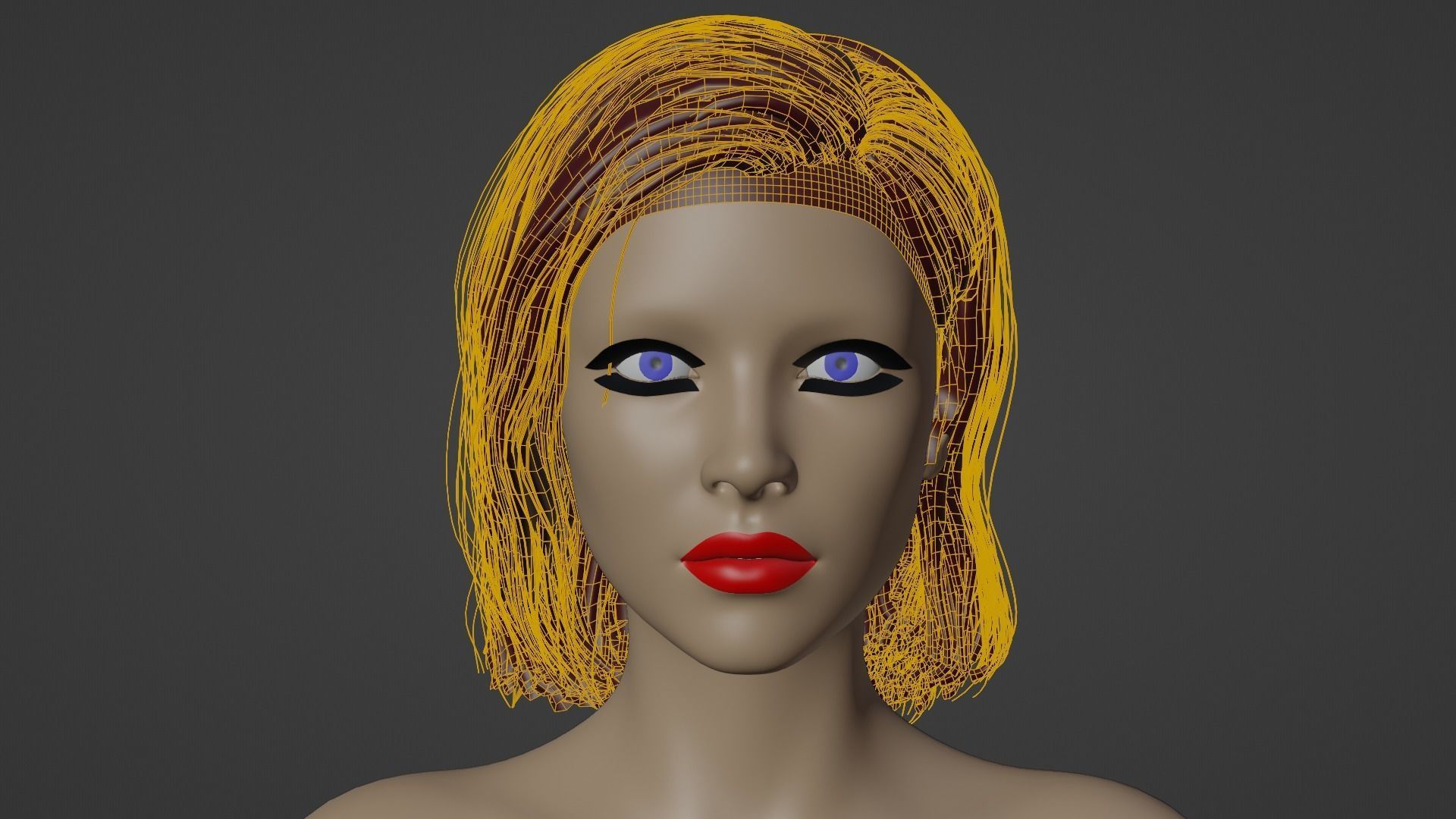 3D model Sophie Cookson with Rock Party Fashion Style Outfit - Rigged ...