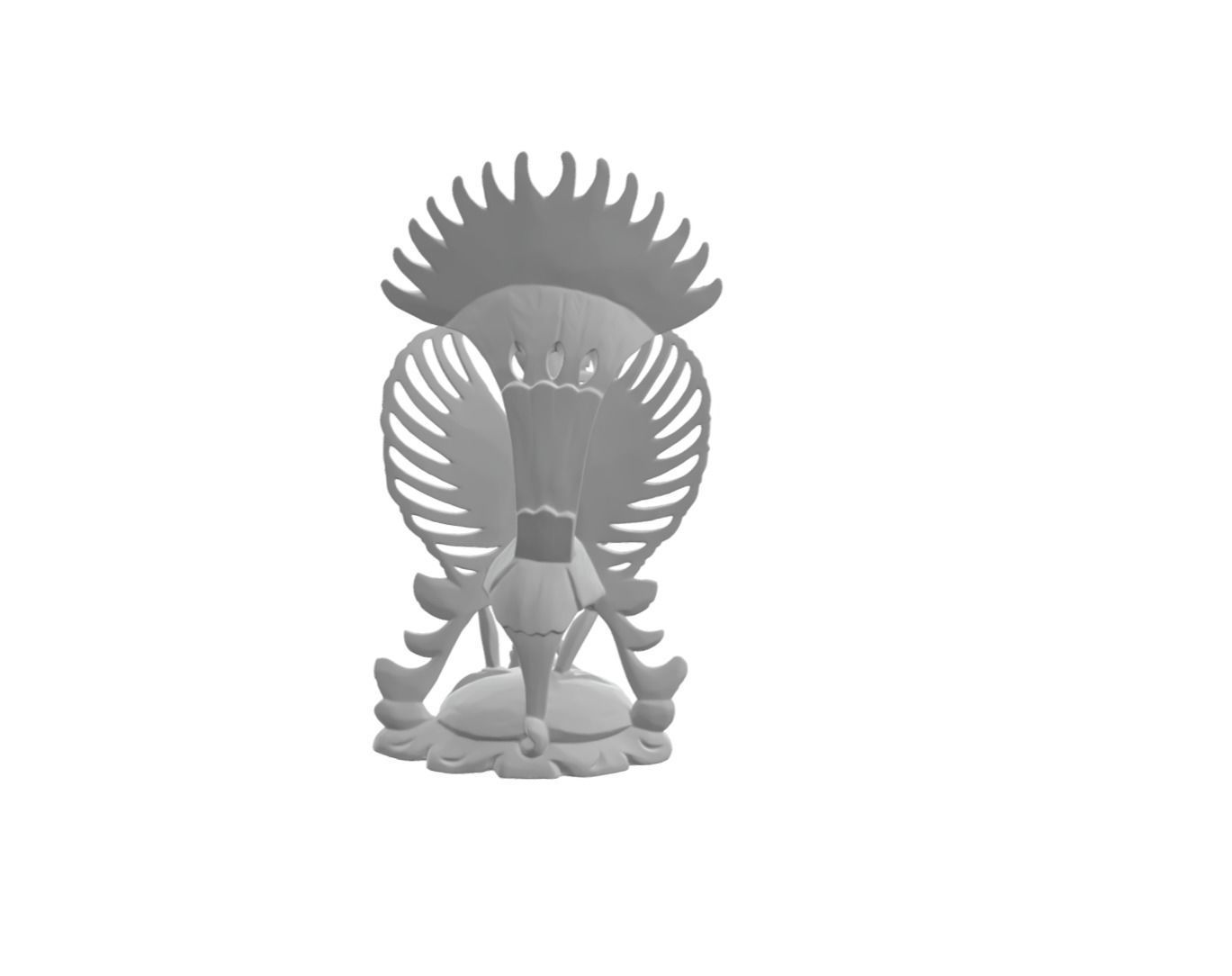 Statue of Garuda and Vishnu 3D model 3D printable | CGTrader
