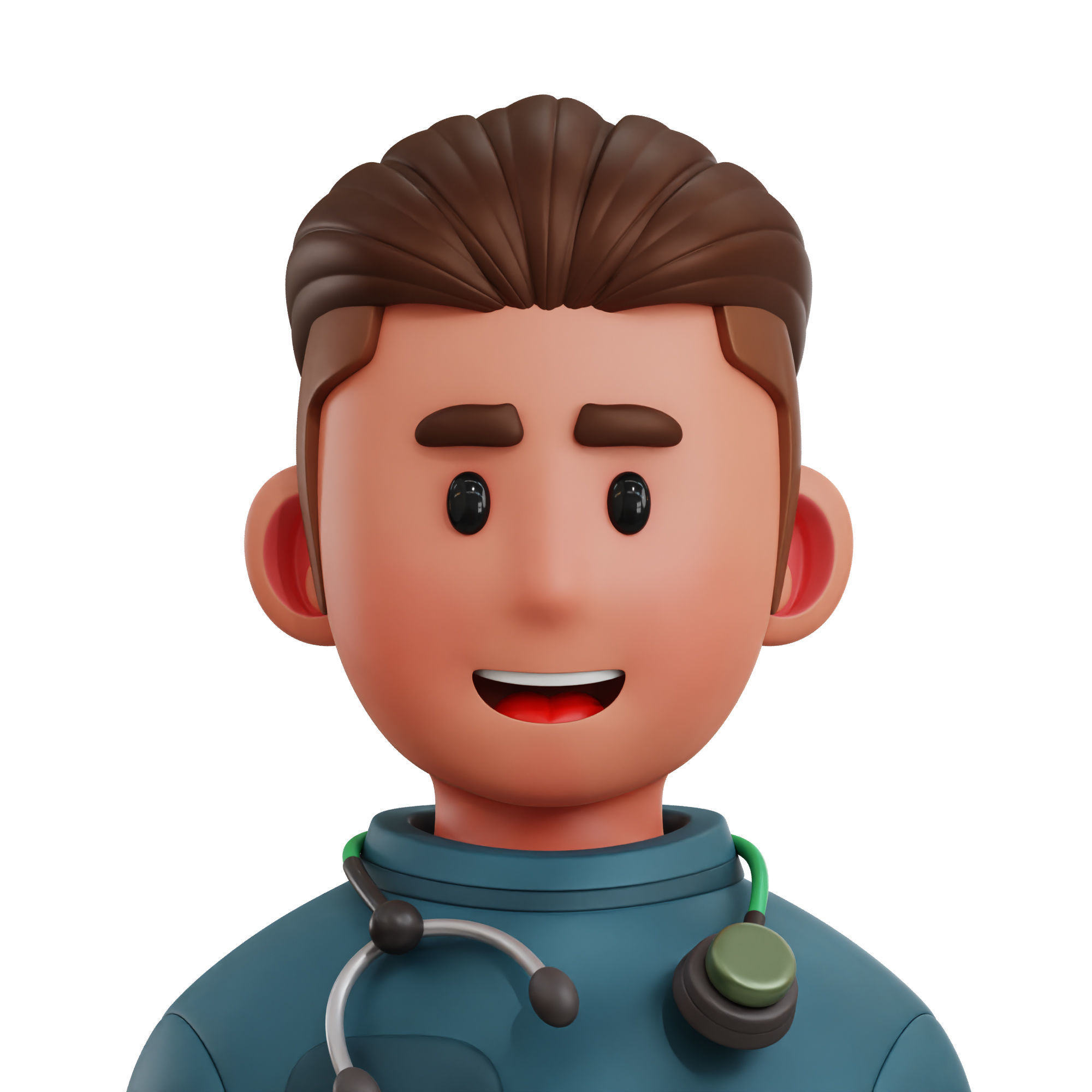 3D model Health Profession Icon Pack 3D Model VR / AR / low-poly | CGTrader