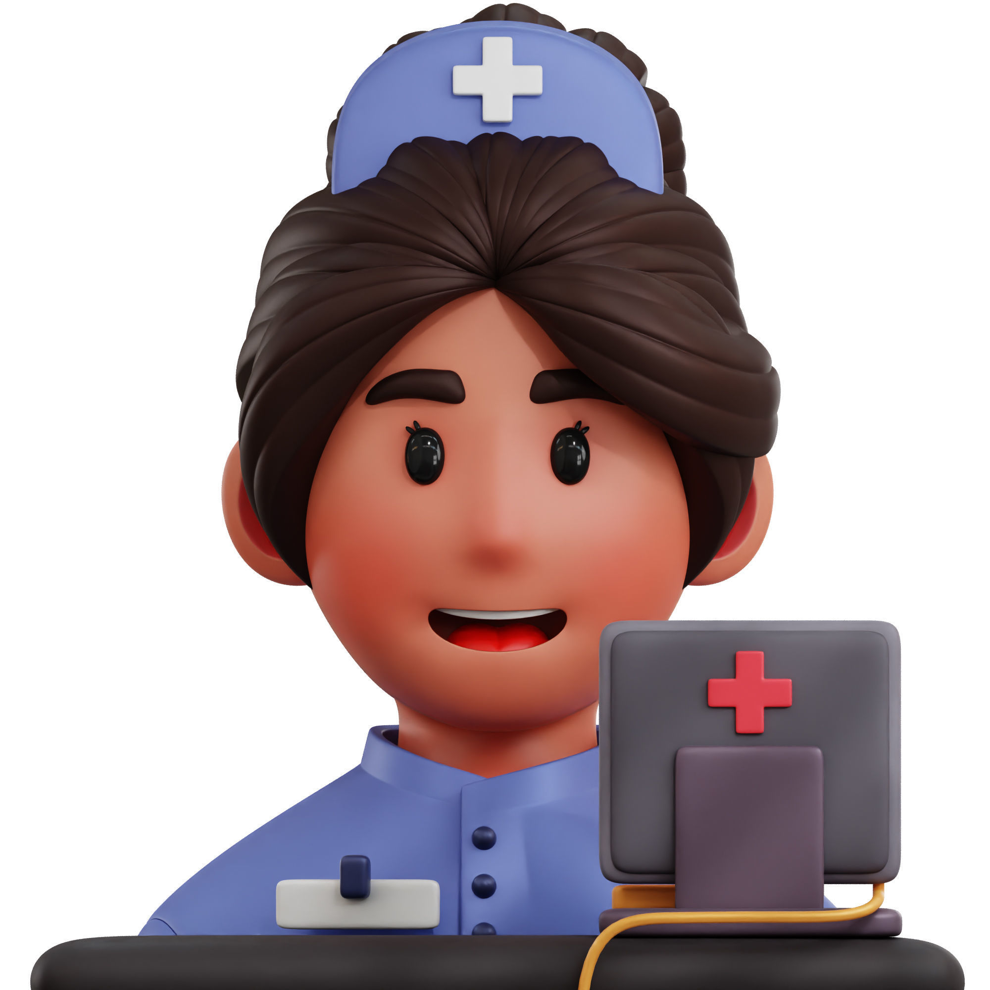 3D model Health Profession Icon Pack 3D Model VR / AR / low-poly | CGTrader