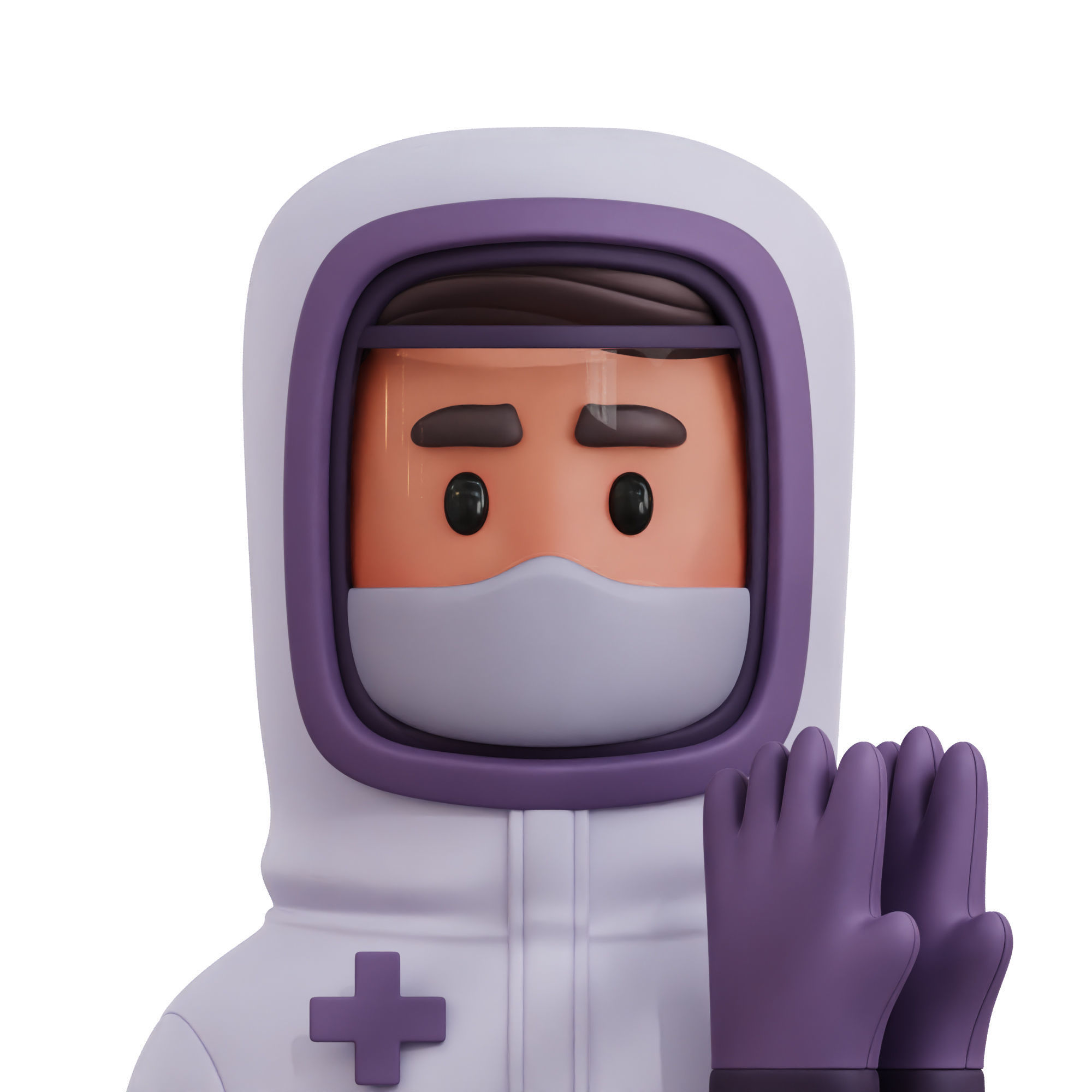 3D model Health Profession Icon Pack 3D Model VR / AR / low-poly | CGTrader