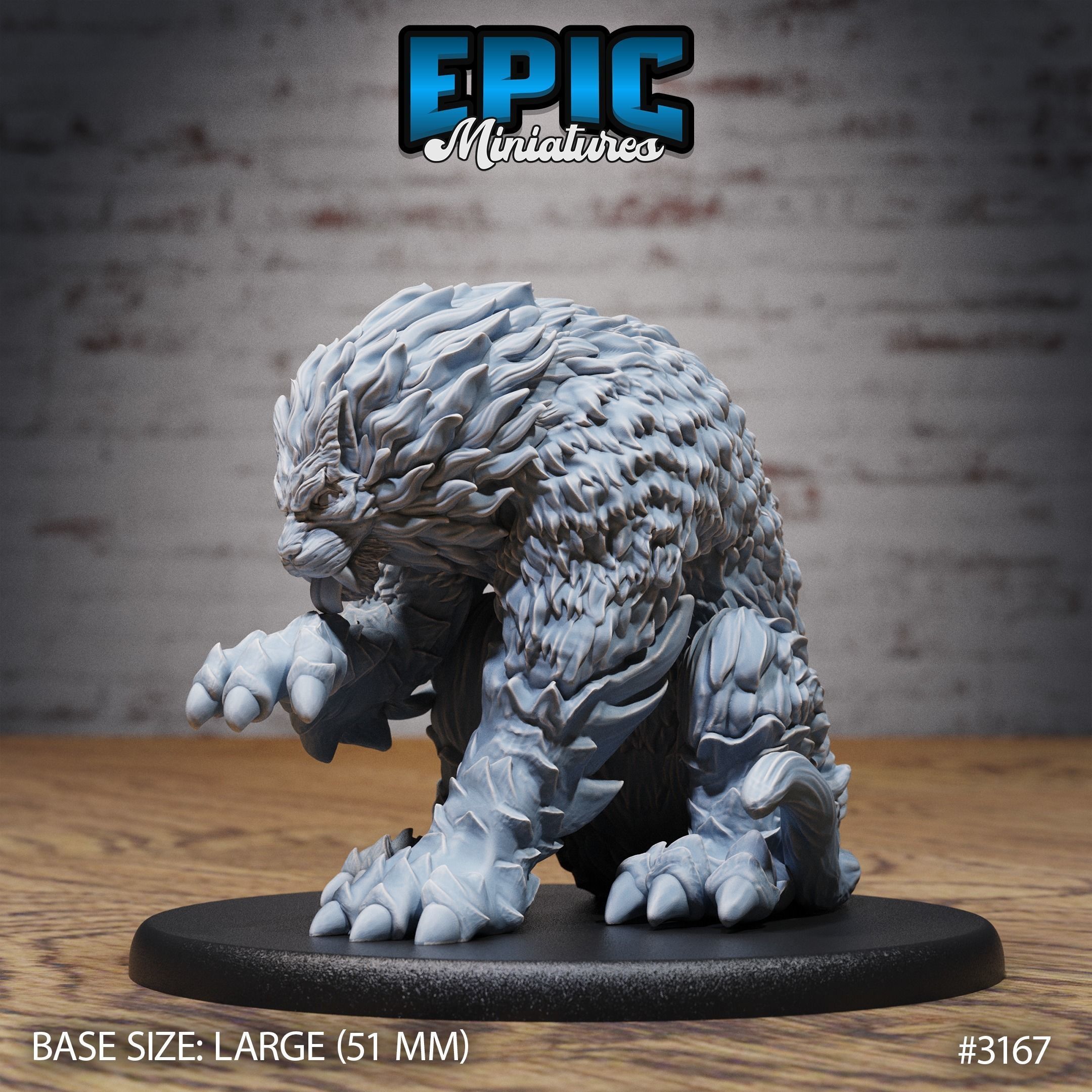 Draconic Tiger Set - DnD Tabletop Miniature 3D Model 3D model 3D ...