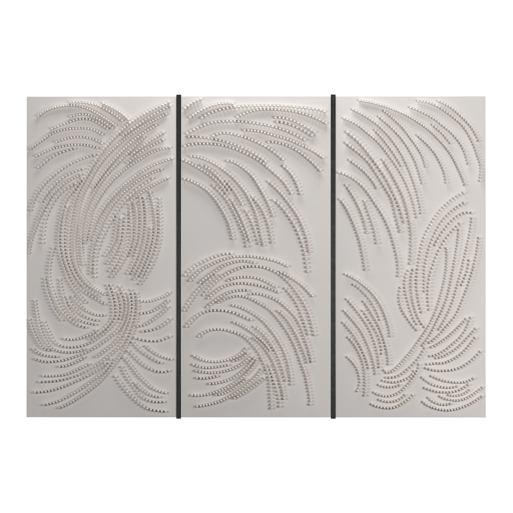 Wall art Panel 001 3D model | CGTrader