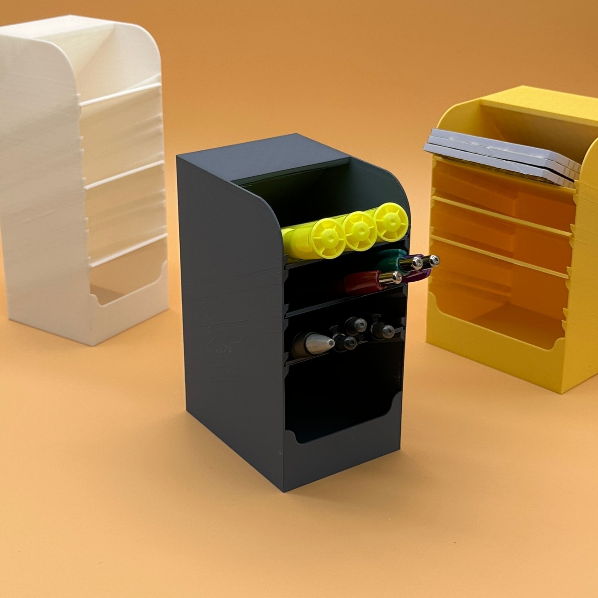 3D Printable Parametric Desk Storage Shelves 3D model 3D printable ...