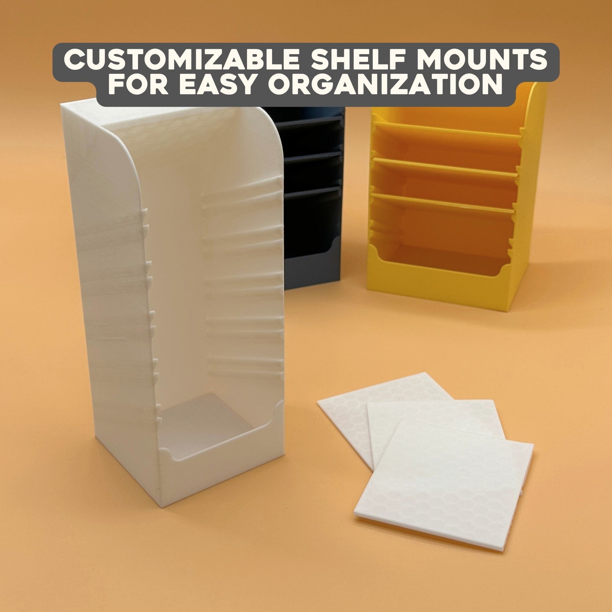 3D Printable Parametric Desk Storage Shelves 3D model 3D printable ...