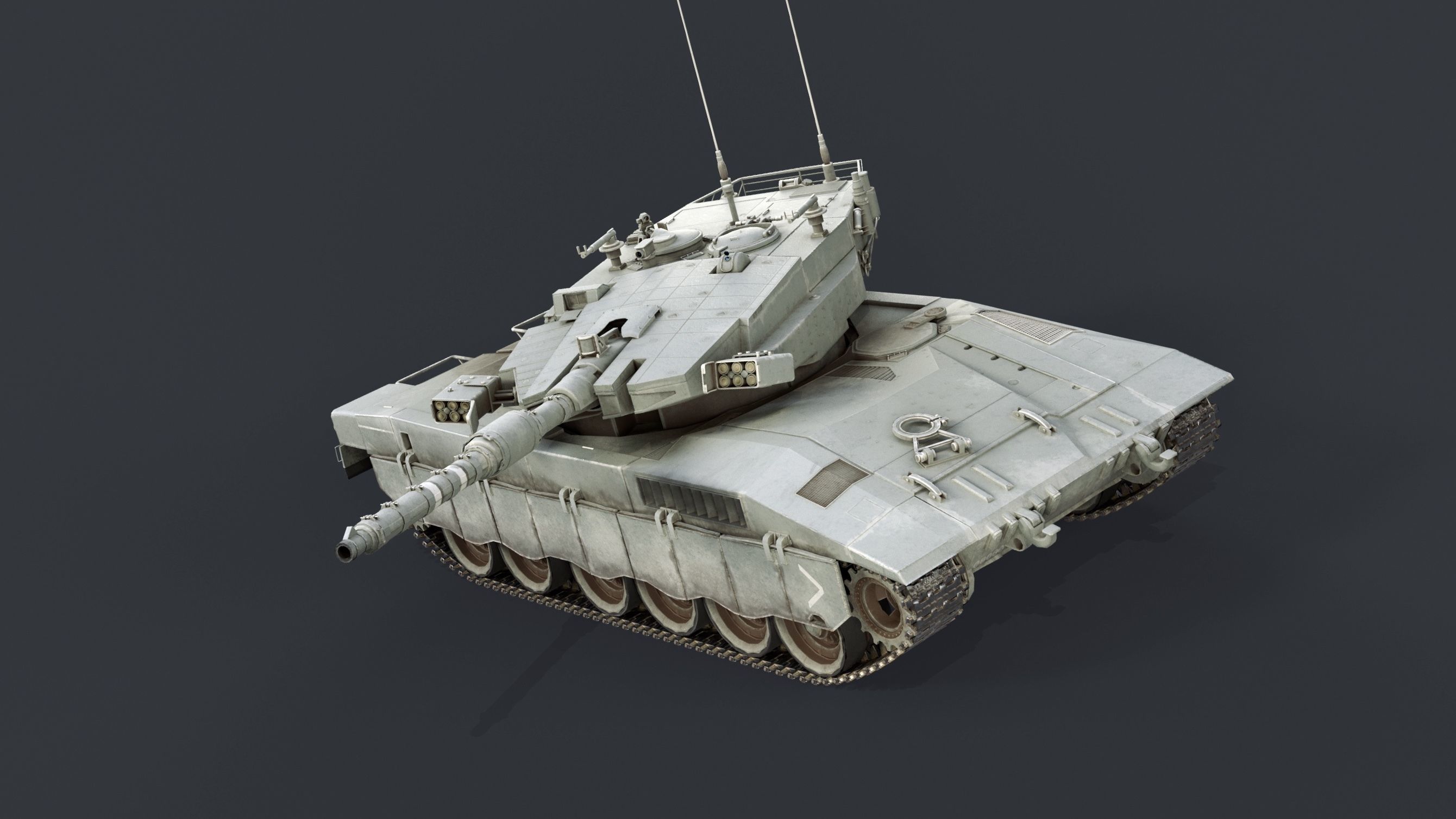 3D model Merkava MK3 VR / AR / low-poly | CGTrader
