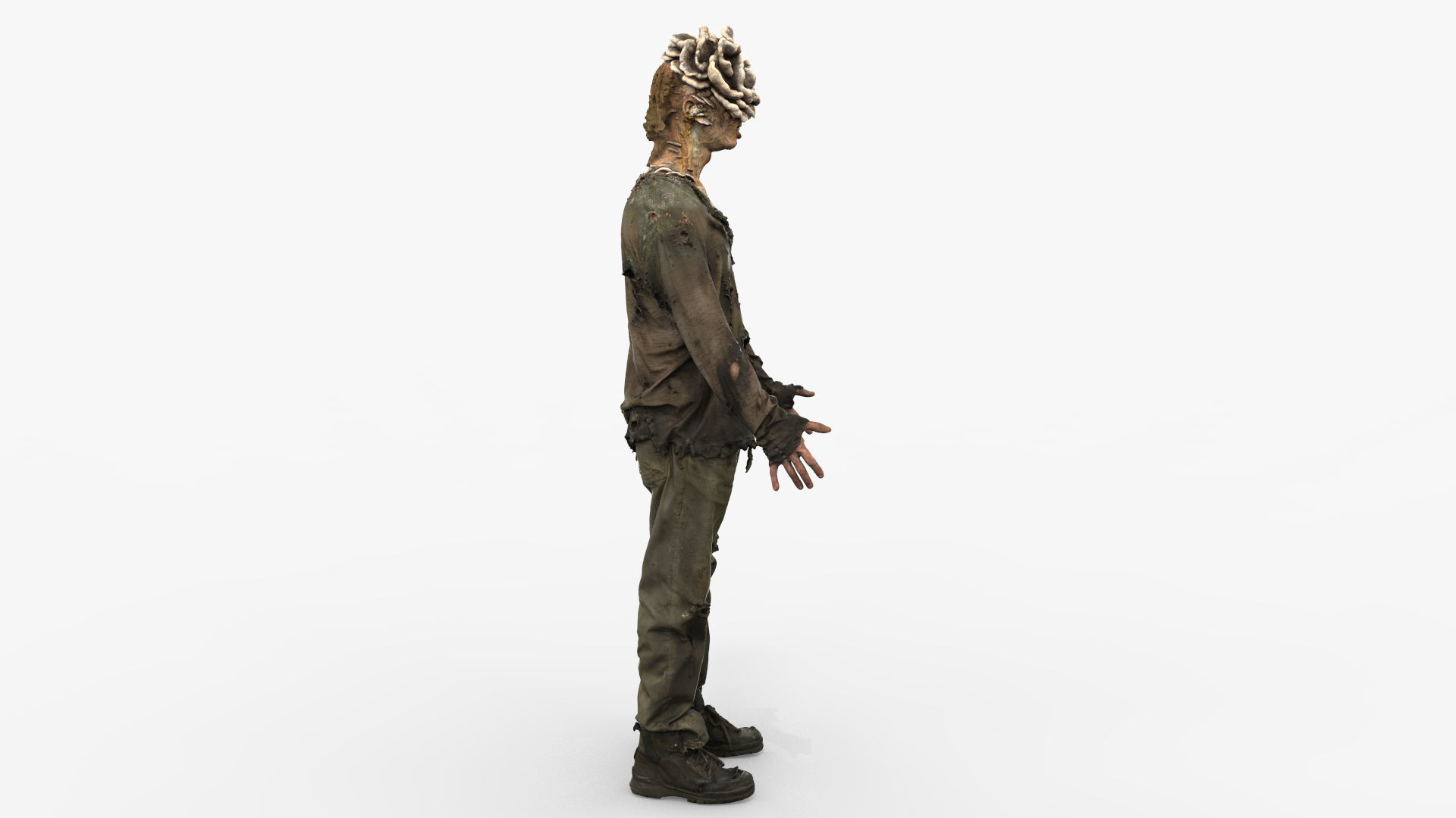 The Last of Us Clicker 3D Model 3D model 3D printable | CGTrader