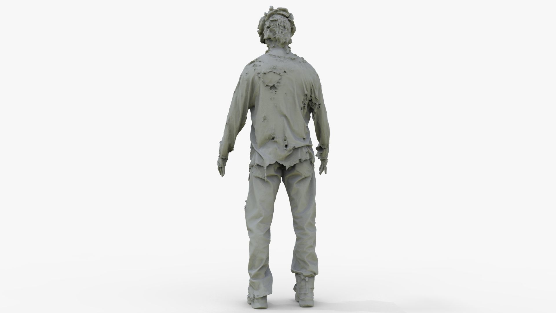 The Last of Us Clicker 3D Model 3D model 3D printable | CGTrader