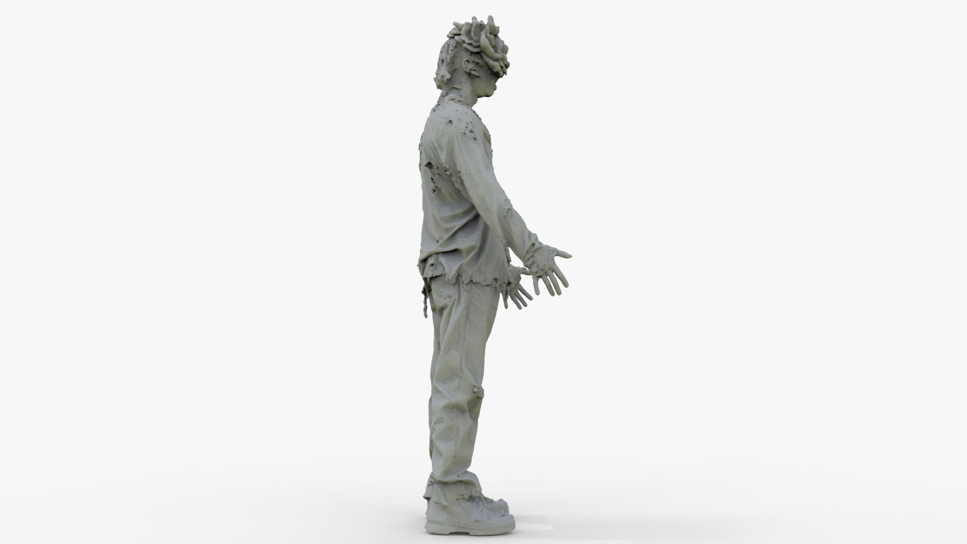 The Last of Us Clicker 3D Model 3D model 3D printable | CGTrader