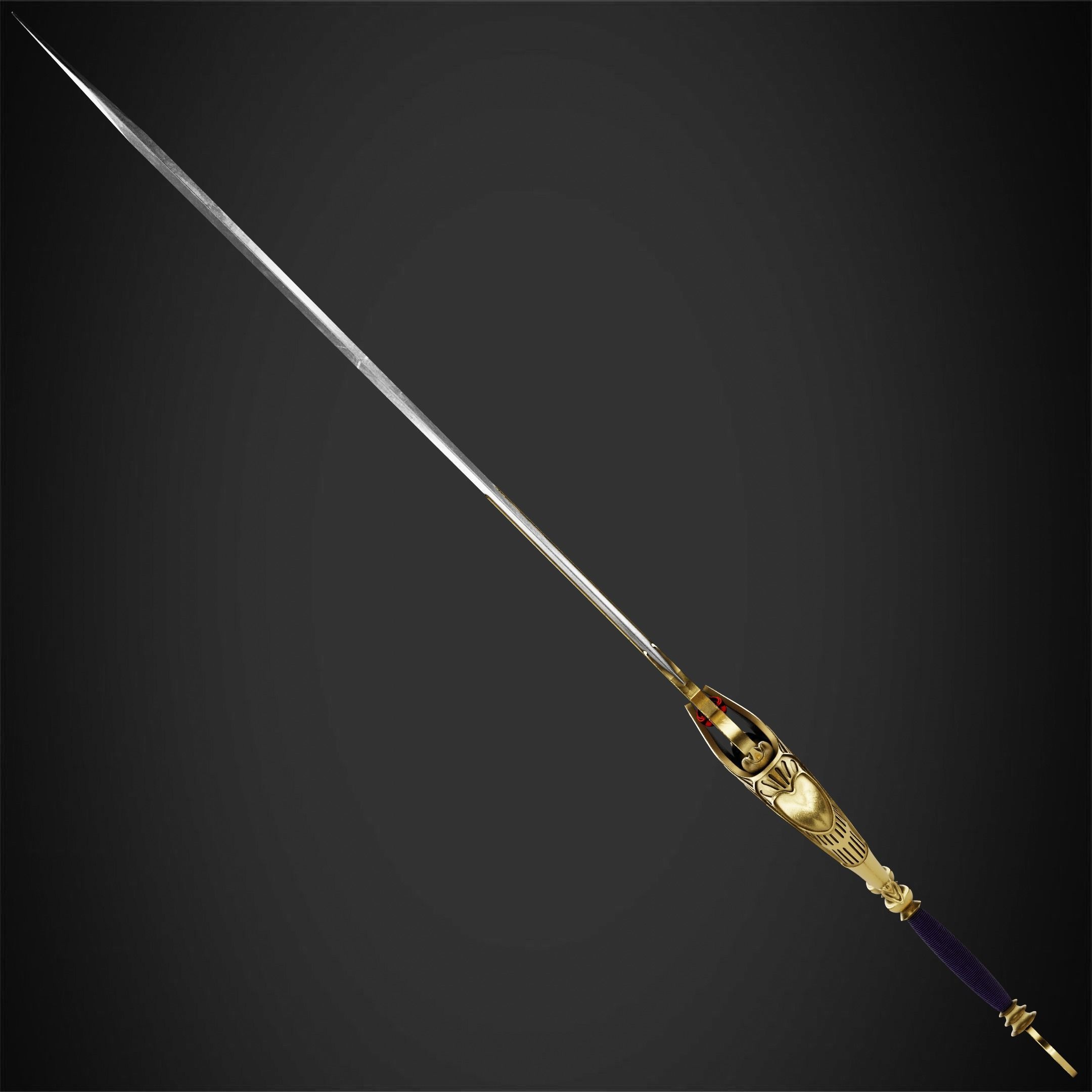 Kamui Sacred Sword for Cosplay 3D model 3D printable | CGTrader