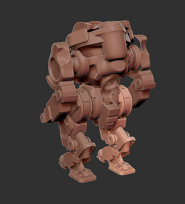 Goliath robot 3D model | CGTrader