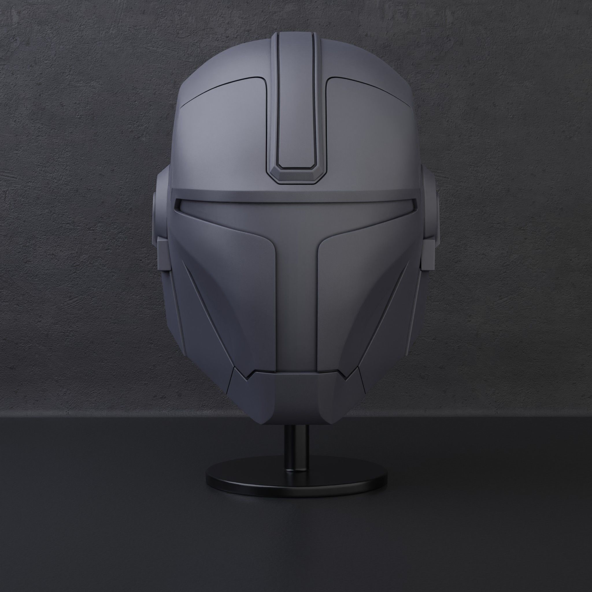 Custom helmet inspired by Iron Man and Mandalorian 3D model 3D ...