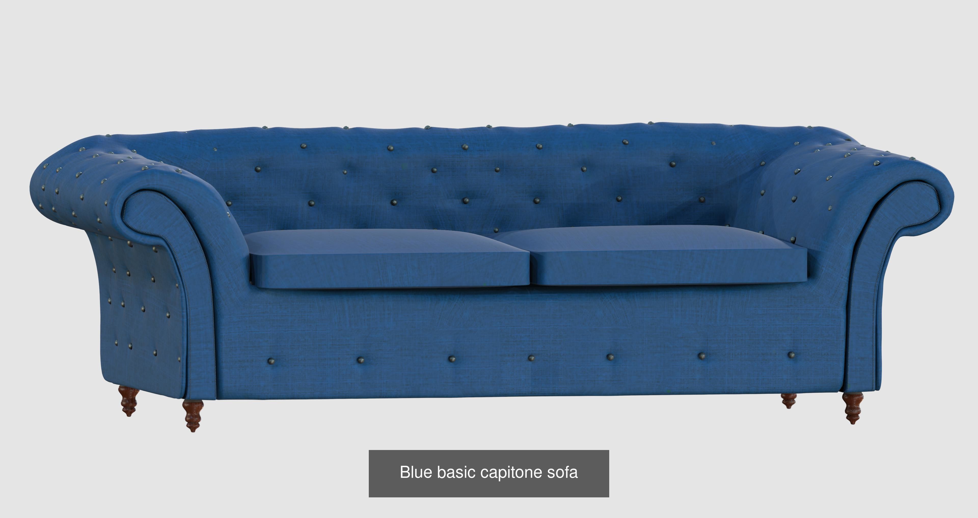 3D Model Collection 30 living room furniture sofa modeling VR / AR ...