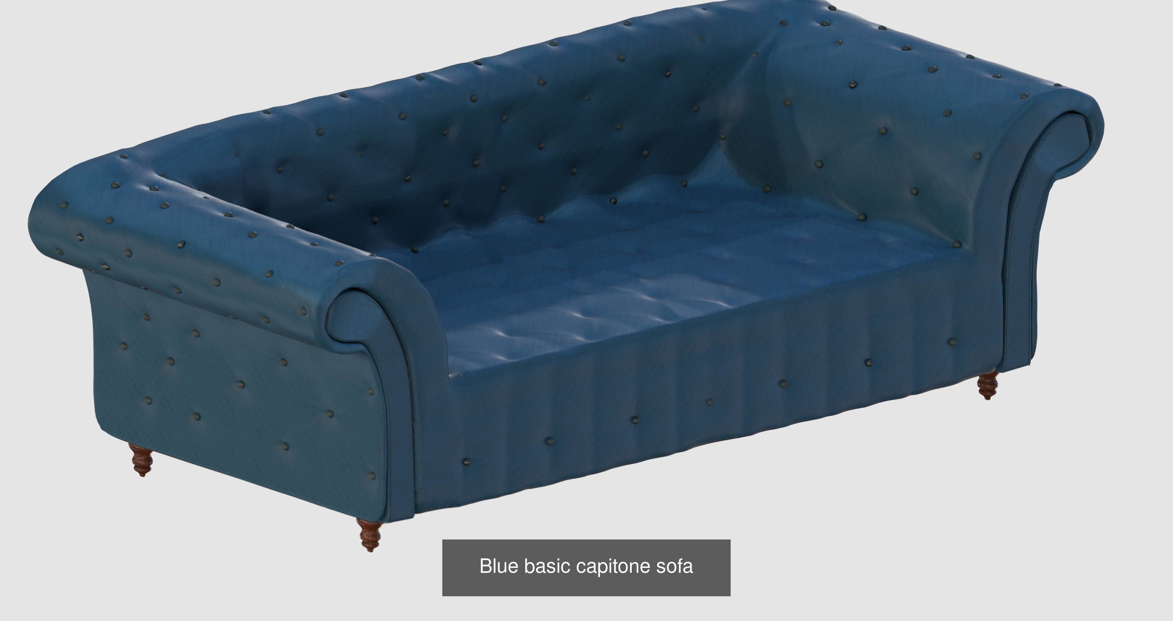 3D Model Collection 30 living room furniture sofa modeling VR / AR ...
