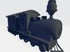 3D model Low Poly 3D Model - Locomotive Train VR / AR / low-poly | CGTrader