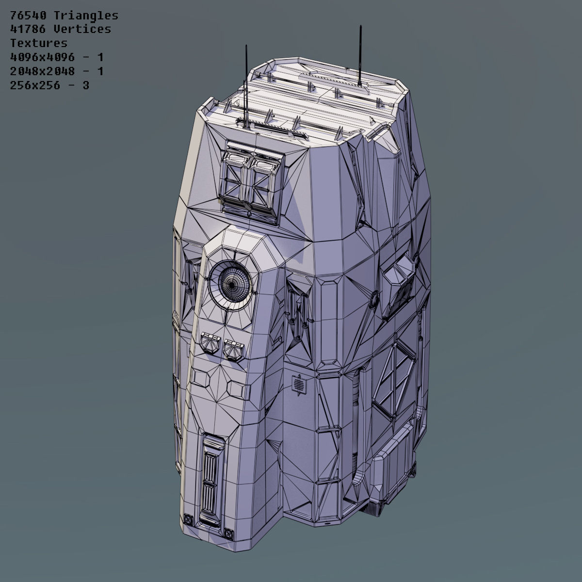 Modular Space Station 3D model | CGTrader