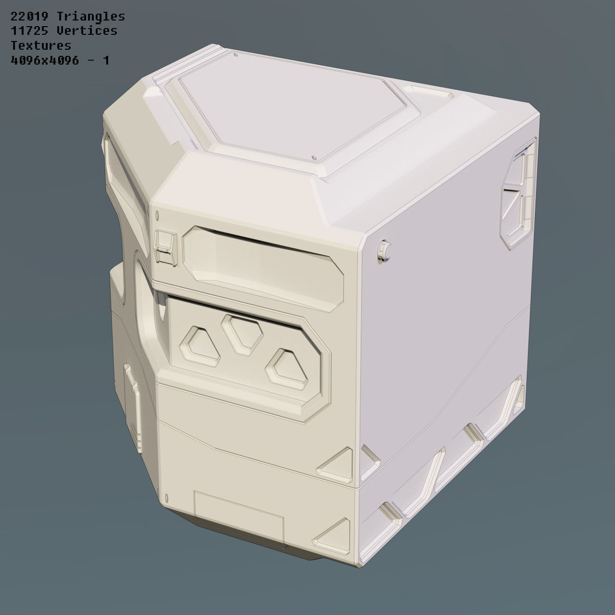 Modular Space Station 3D model | CGTrader