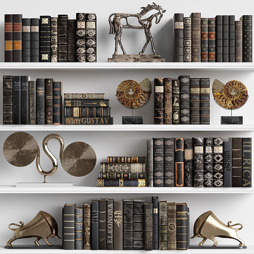 Decor Set 177 3d Model Cgtrader