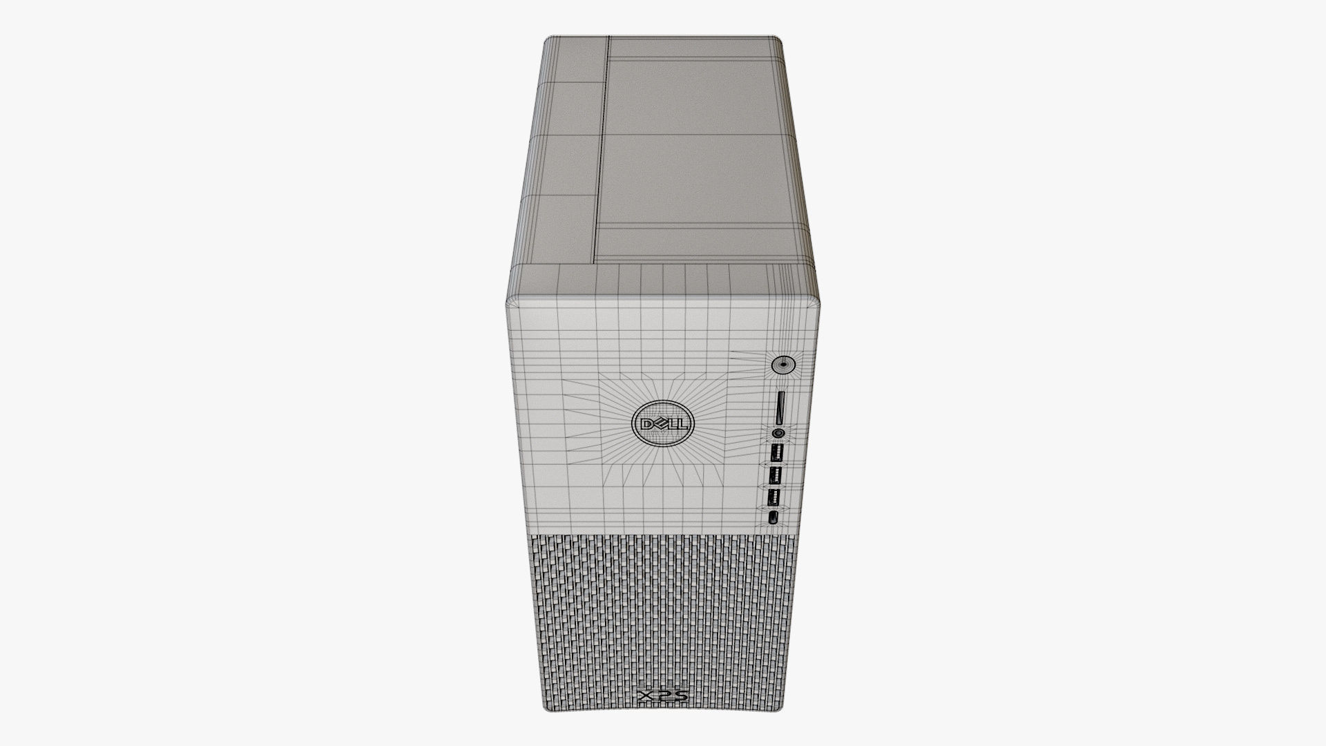 Dell XPS 8940 Desktop Black 3D model | CGTrader