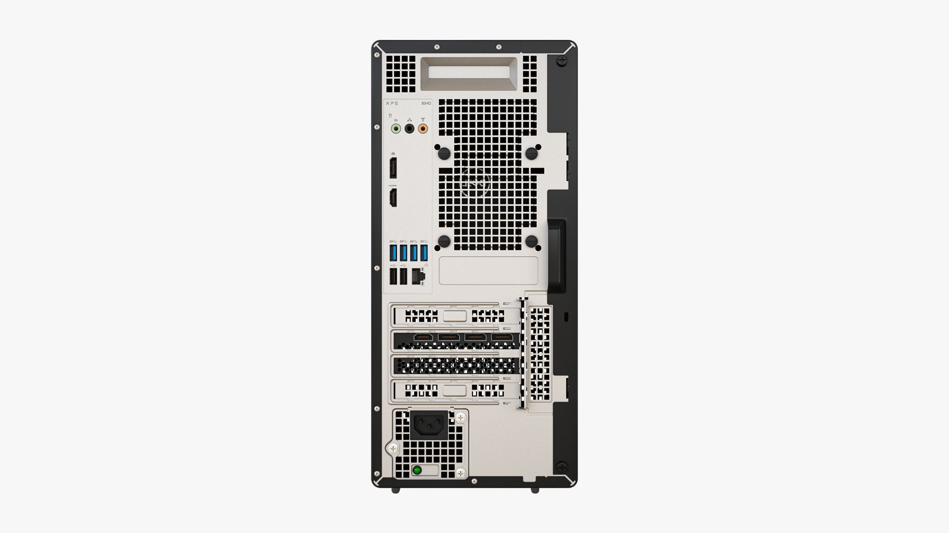 Dell XPS 8940 Desktop Black 3D model | CGTrader