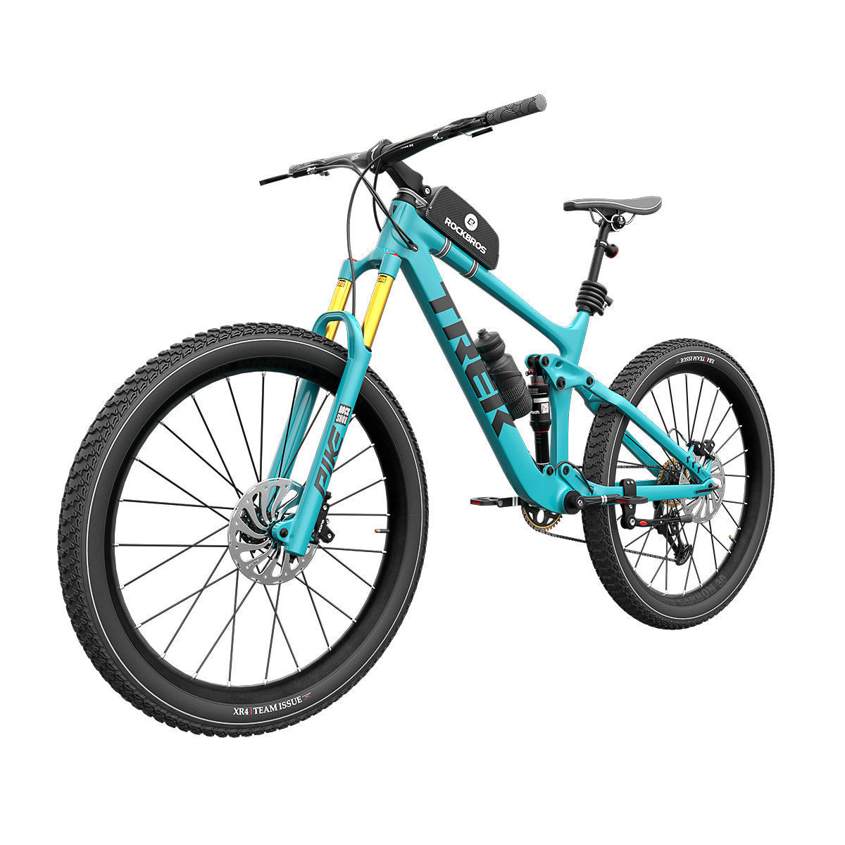 Mountain Bike-Blue 3D model | CGTrader