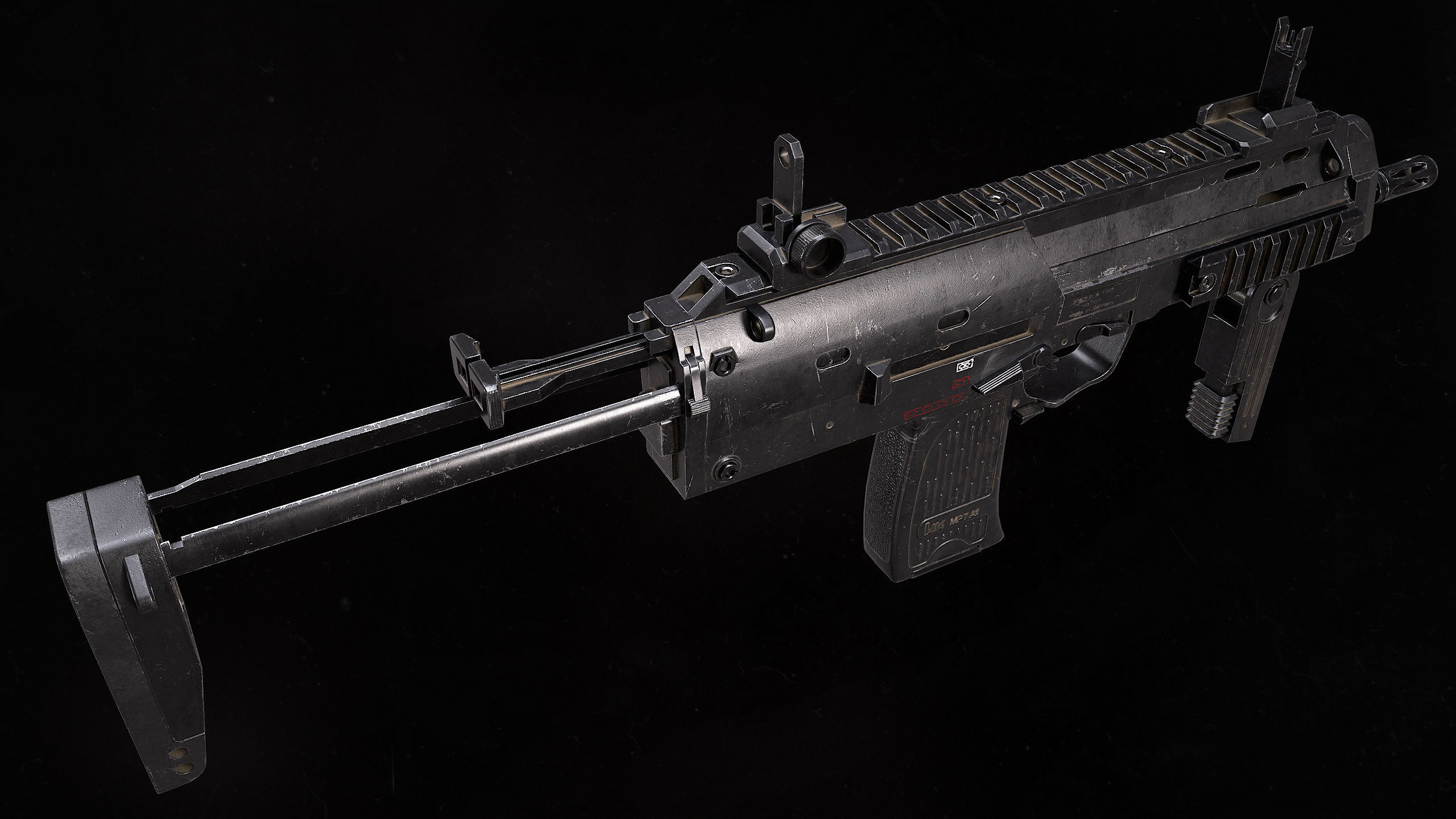 3D model Heckler Koch MP7 A1 VR / AR / low-poly | CGTrader