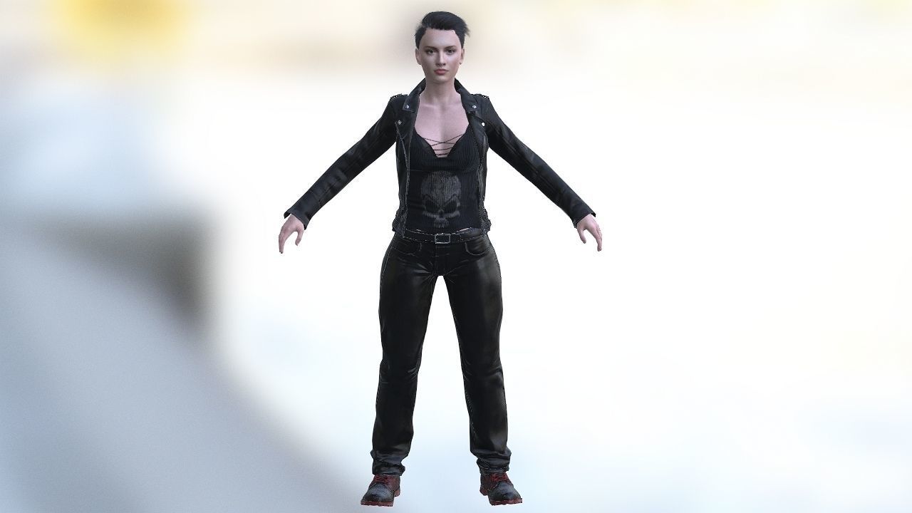 3D model Marry Watts VR / AR / low-poly | CGTrader