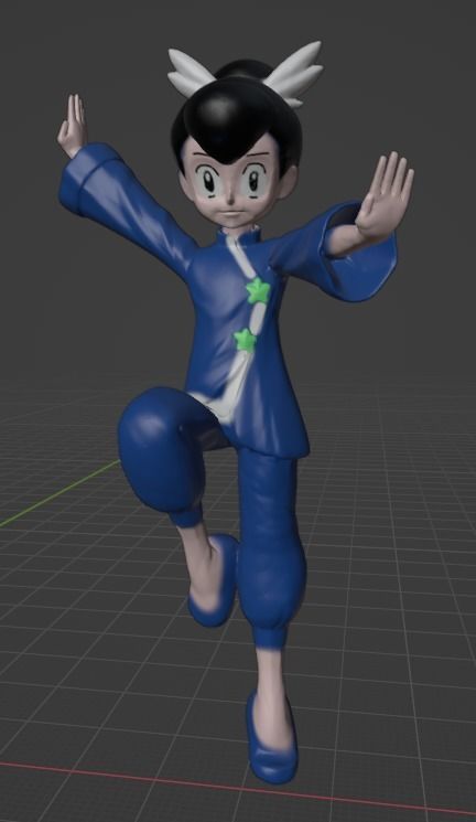 Tate Liza gym leader 3D model 3D printable | CGTrader