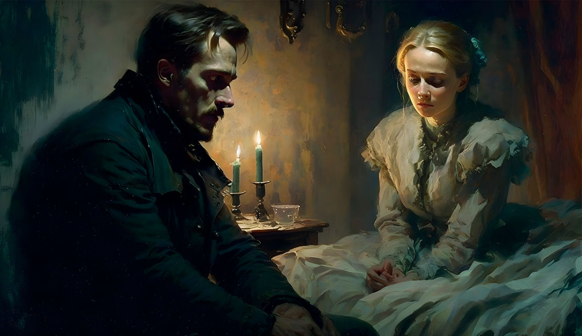 14 horror paintings 3D model | CGTrader