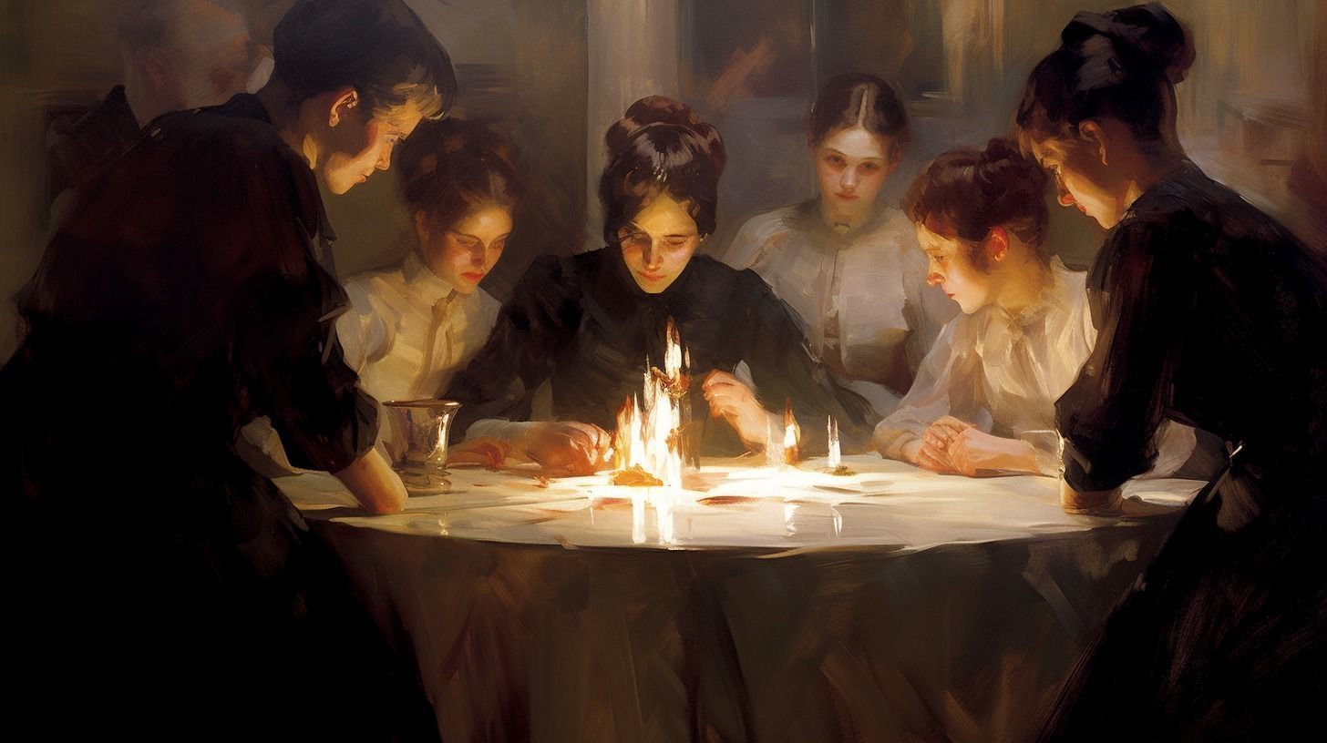 14 horror paintings 3D model | CGTrader