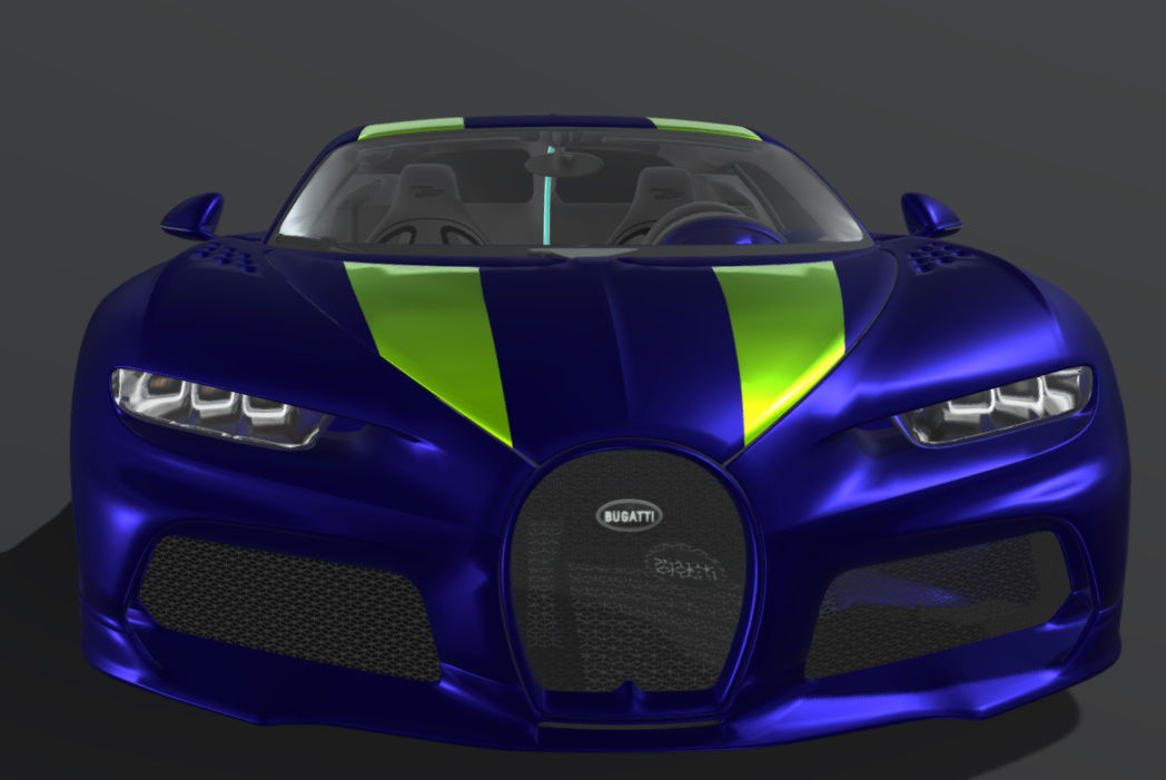 bugatti-chiron-super-sport-sapphire 3D model | CGTrader