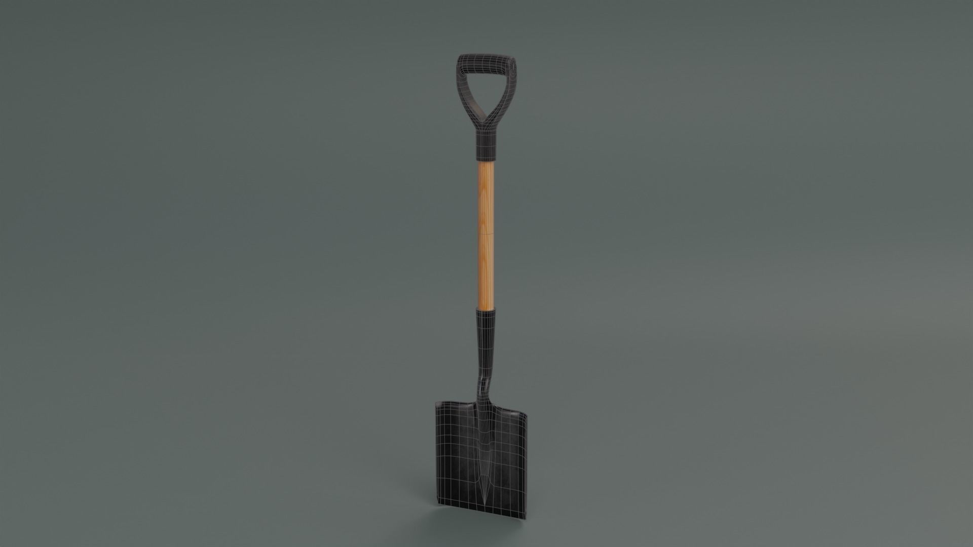 Spade Tool Model 3D model | CGTrader
