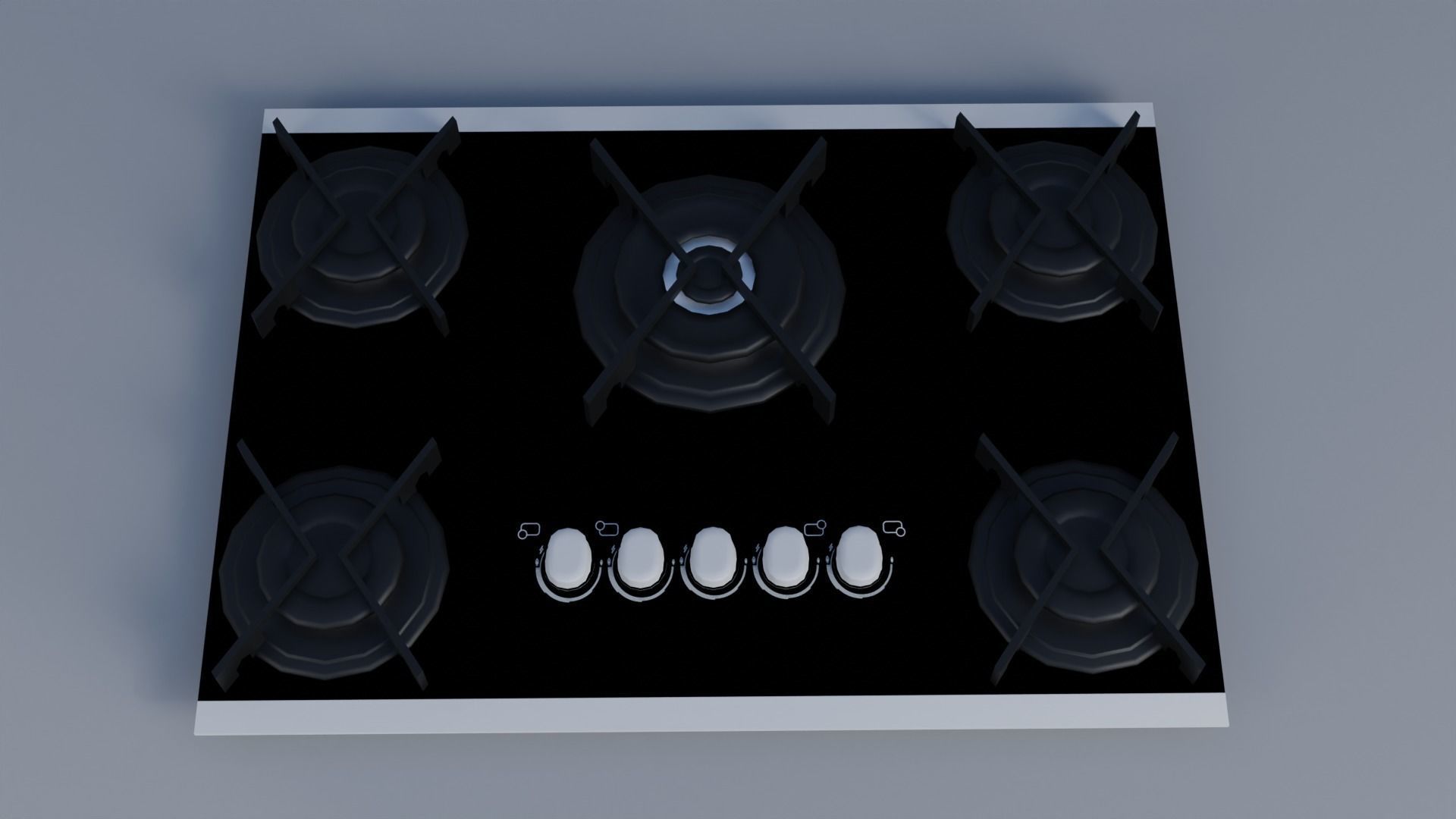 3D model Hob Cooktop VR / AR / low-poly | CGTrader