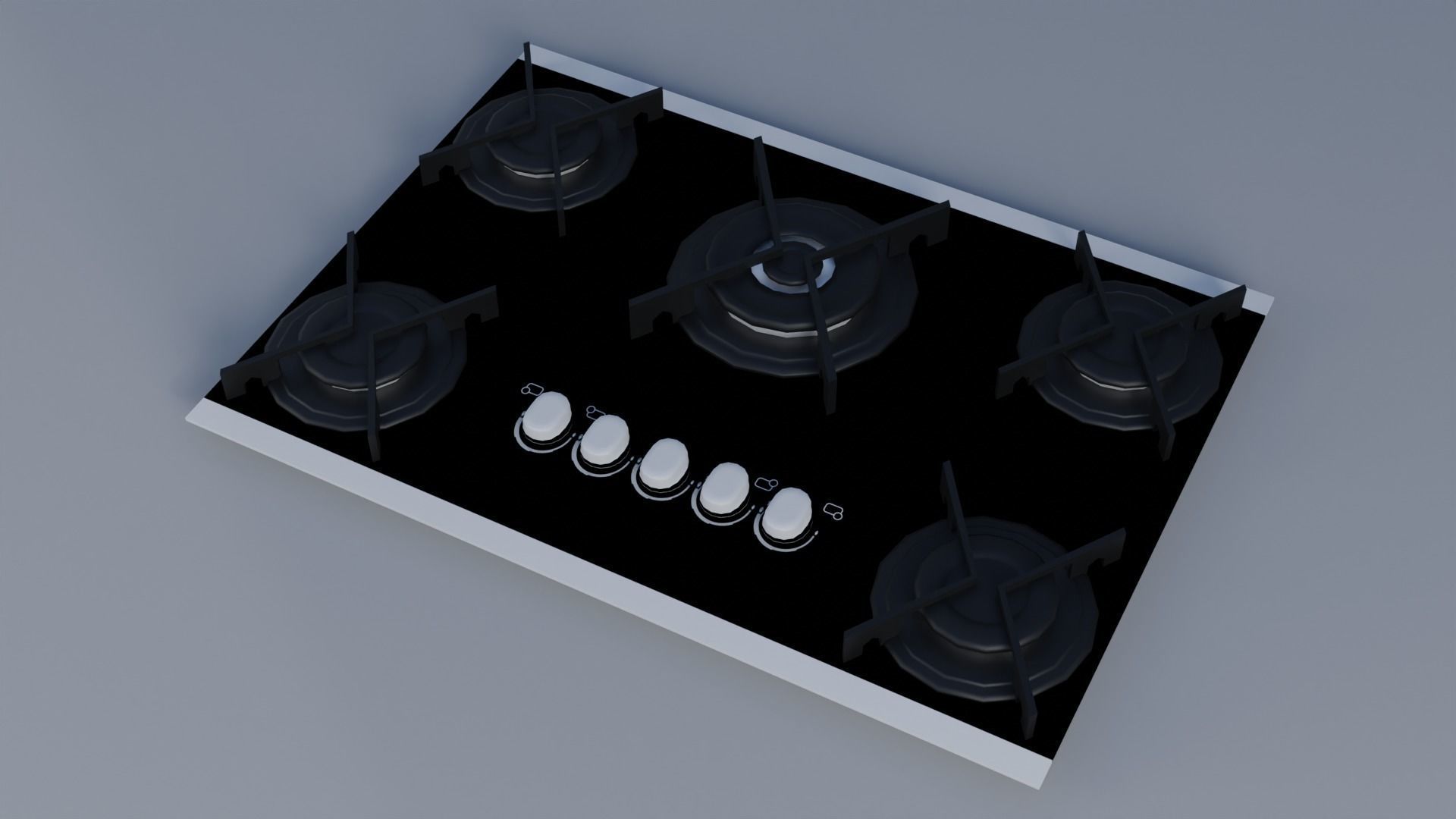 3D model Hob Cooktop VR / AR / low-poly | CGTrader