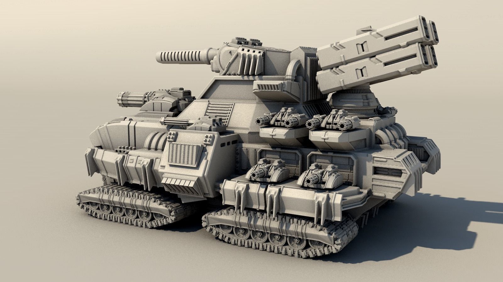 Legendary tank 3D model 3D printable | CGTrader