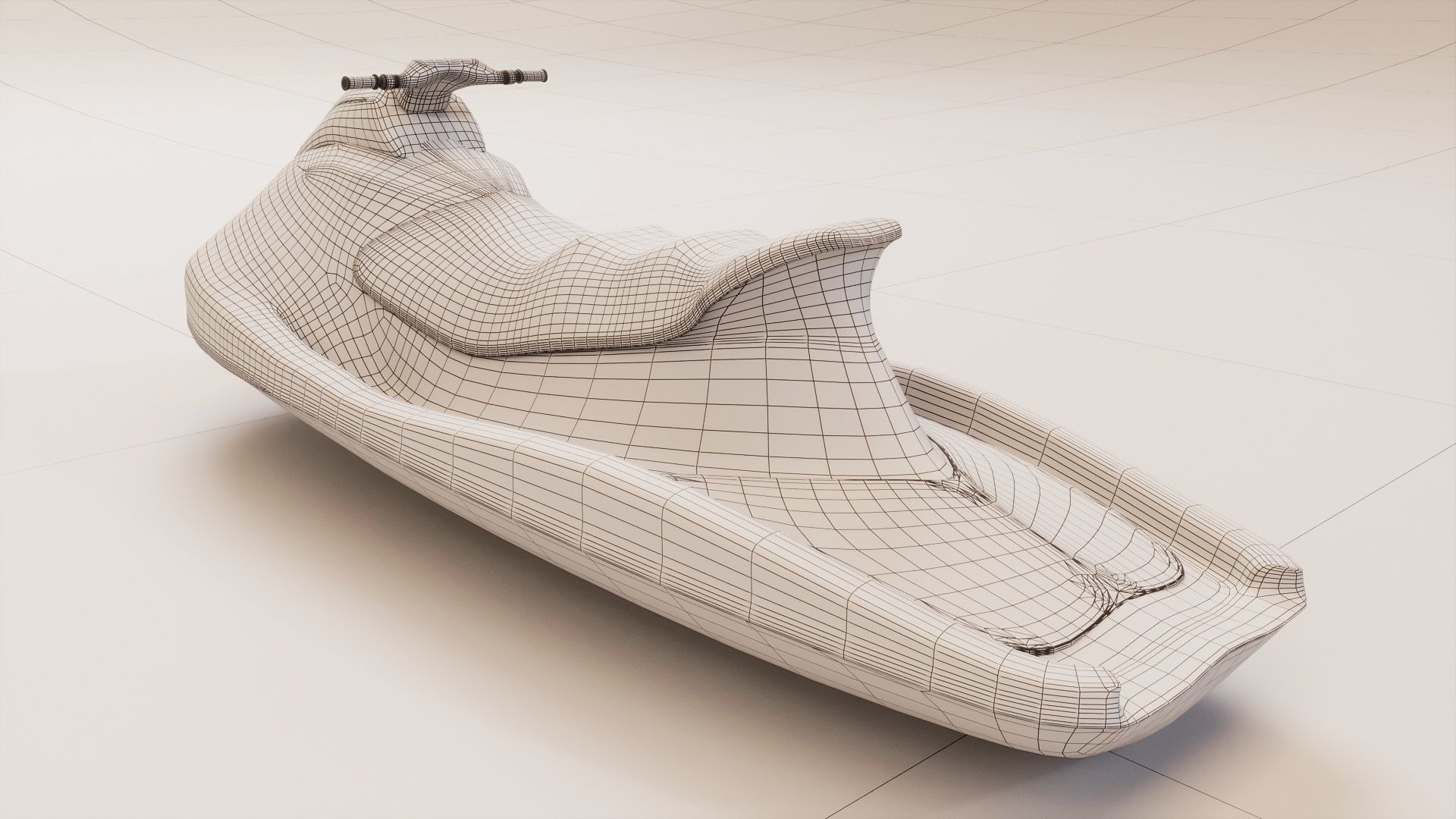 Ultra-realistic 3D Jet Ski - Perfect for Games and Animations 3D model ...