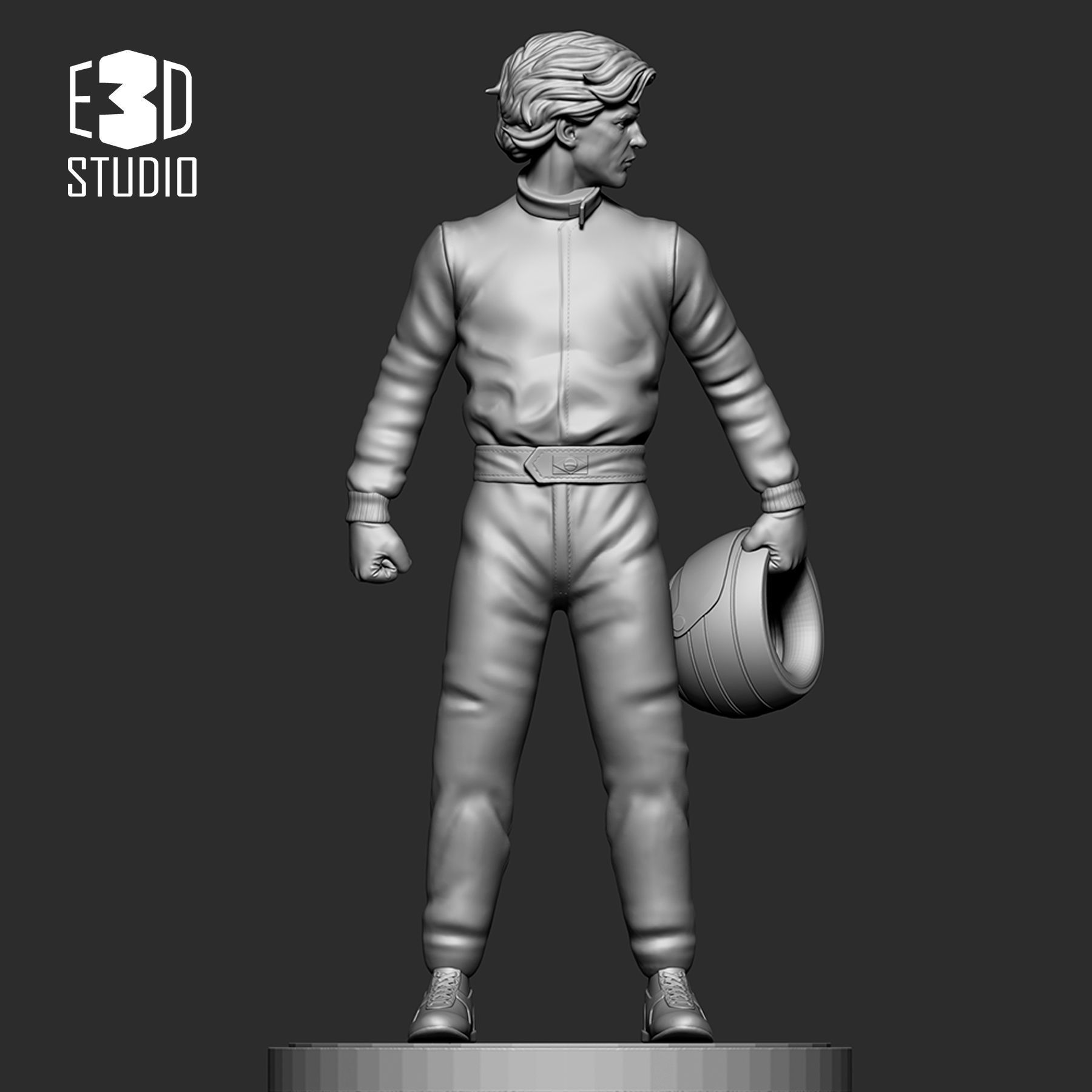 AYRTON SENNA - AKIRA 3D model 3D printable | CGTrader