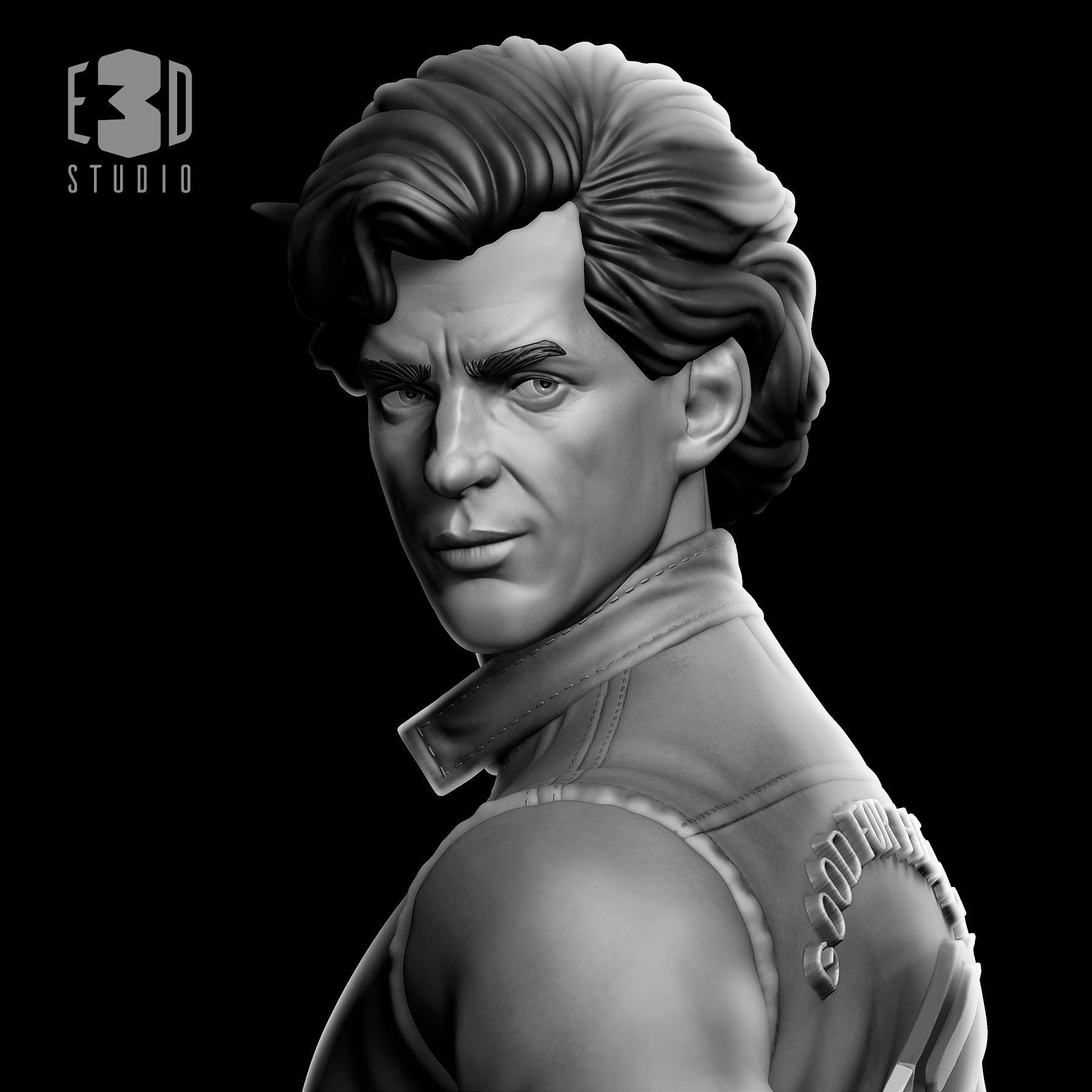 AYRTON SENNA - AKIRA 3D model 3D printable | CGTrader
