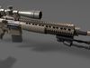3D model M110 Sniper Rifle VR / AR / low-poly | CGTrader