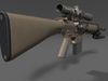 3D model M110 Sniper Rifle VR / AR / low-poly | CGTrader