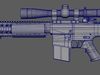 3D model M110 Sniper Rifle VR / AR / low-poly | CGTrader