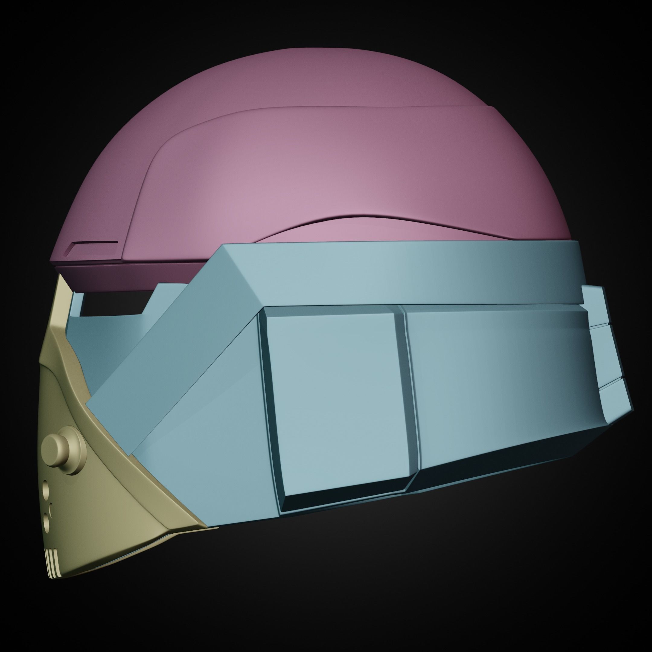 The Bad Batch Wrecker Helmet for Cosplay 3D model 3D printable | CGTrader