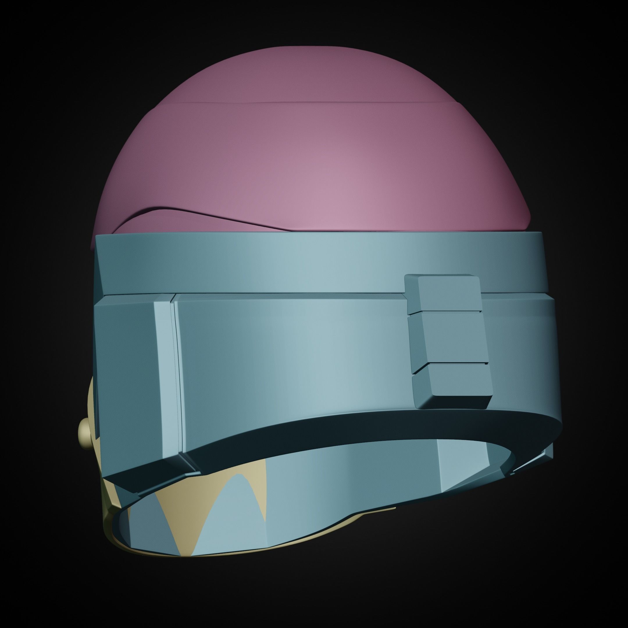The Bad Batch Wrecker Helmet for Cosplay 3D model 3D printable | CGTrader